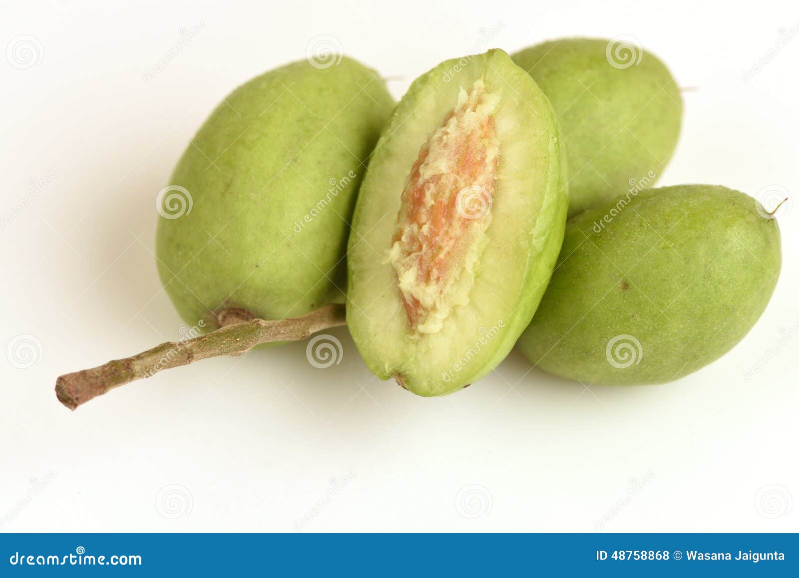 Jew S Plum, Otatheite Apple. Stock Photo - Image of small, sweet: 48758868