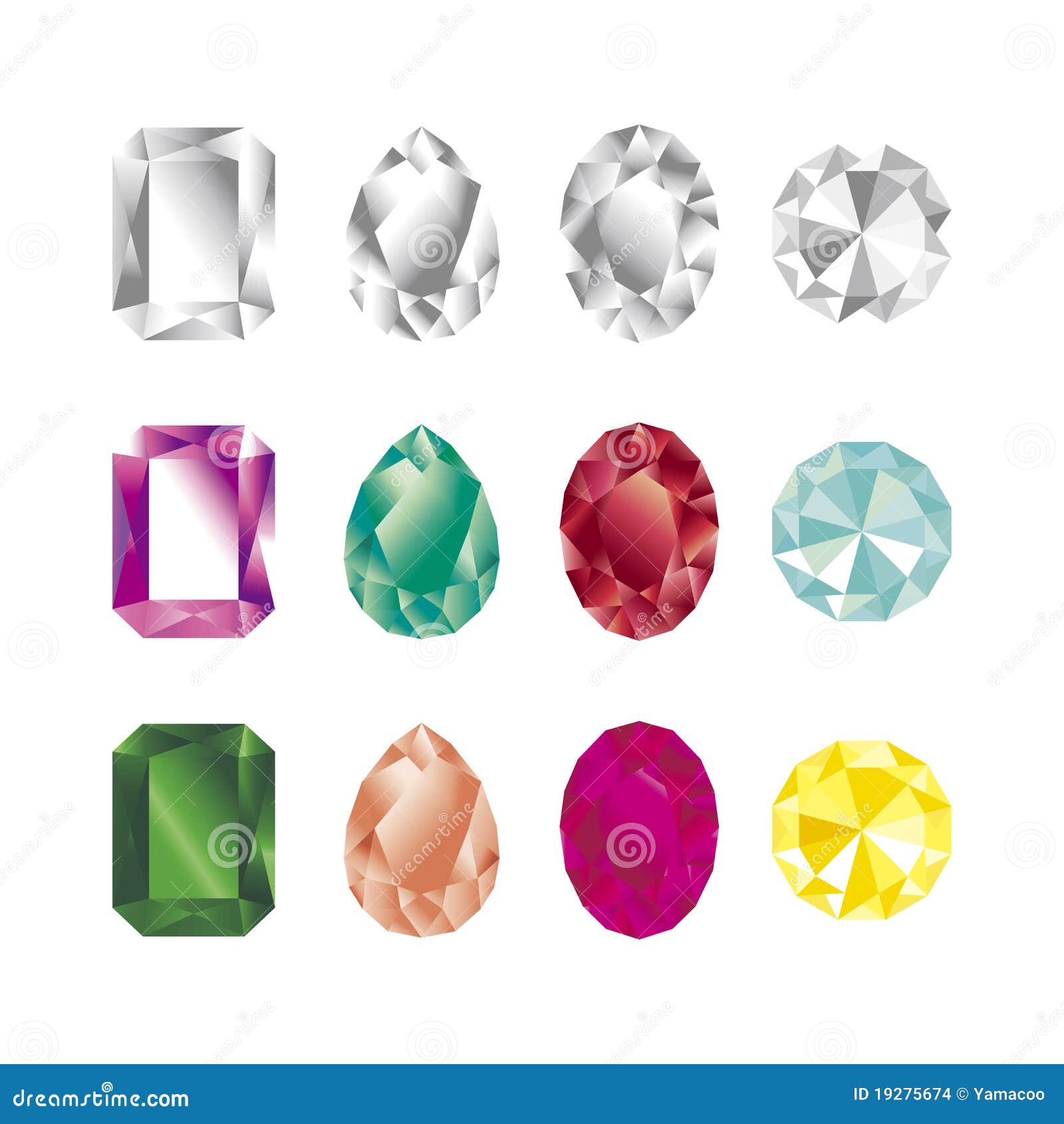 Jewel stock vector. Illustration of light, shiningly - 19275674