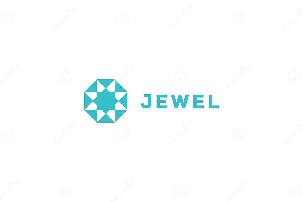 Jewel logo design stock vector. Illustration of sign - 337848838