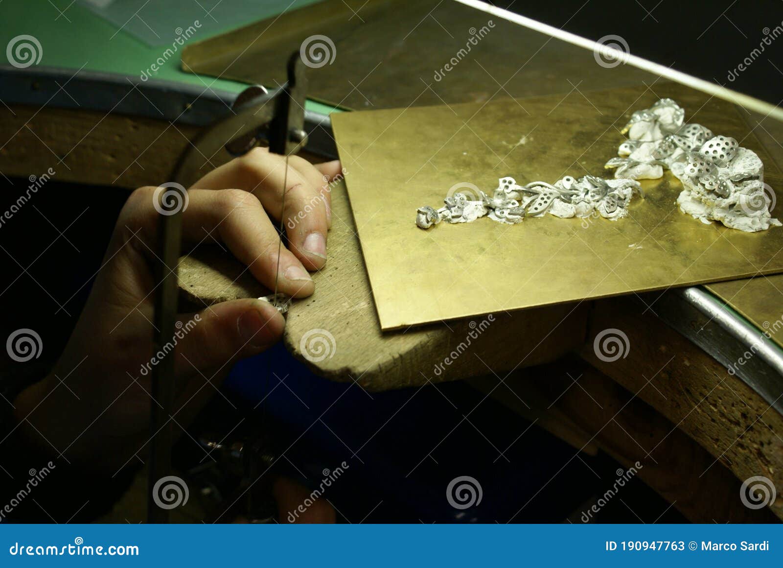 Jewel maker at work stock image. Image of jewellery - 190947763