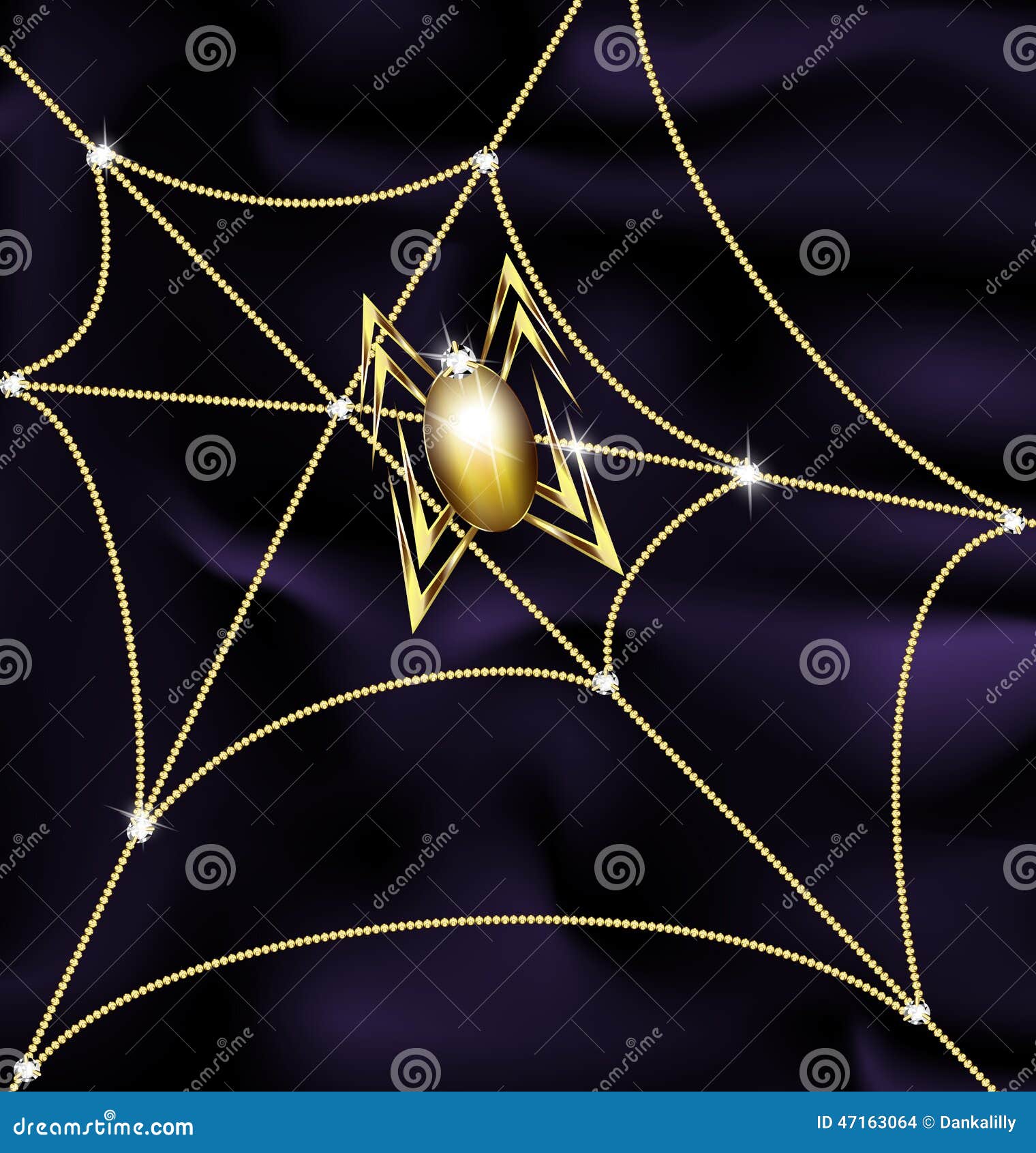 Spider Web Chain Stock Illustrations – 90 Spider Web Chain Stock ...