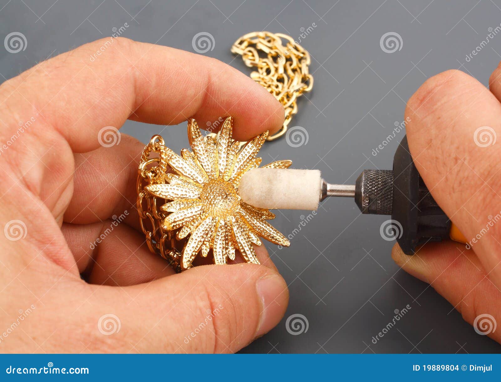 The jeweler is working stock photo. Image of creation - 19889804