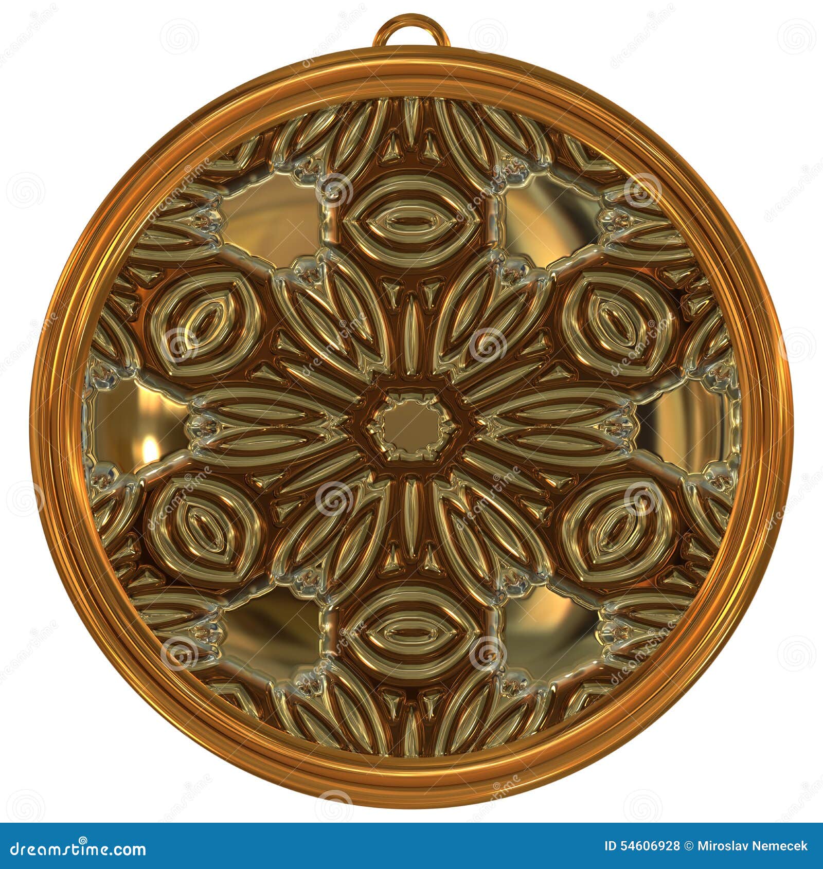 Jewelled Metal Orb Generated Texture Royalty-Free Stock Photography ...