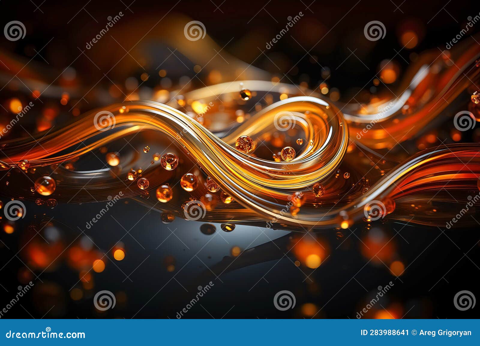 Jewellery Abstract Object Structure from Waves, Particles Fluids and ...