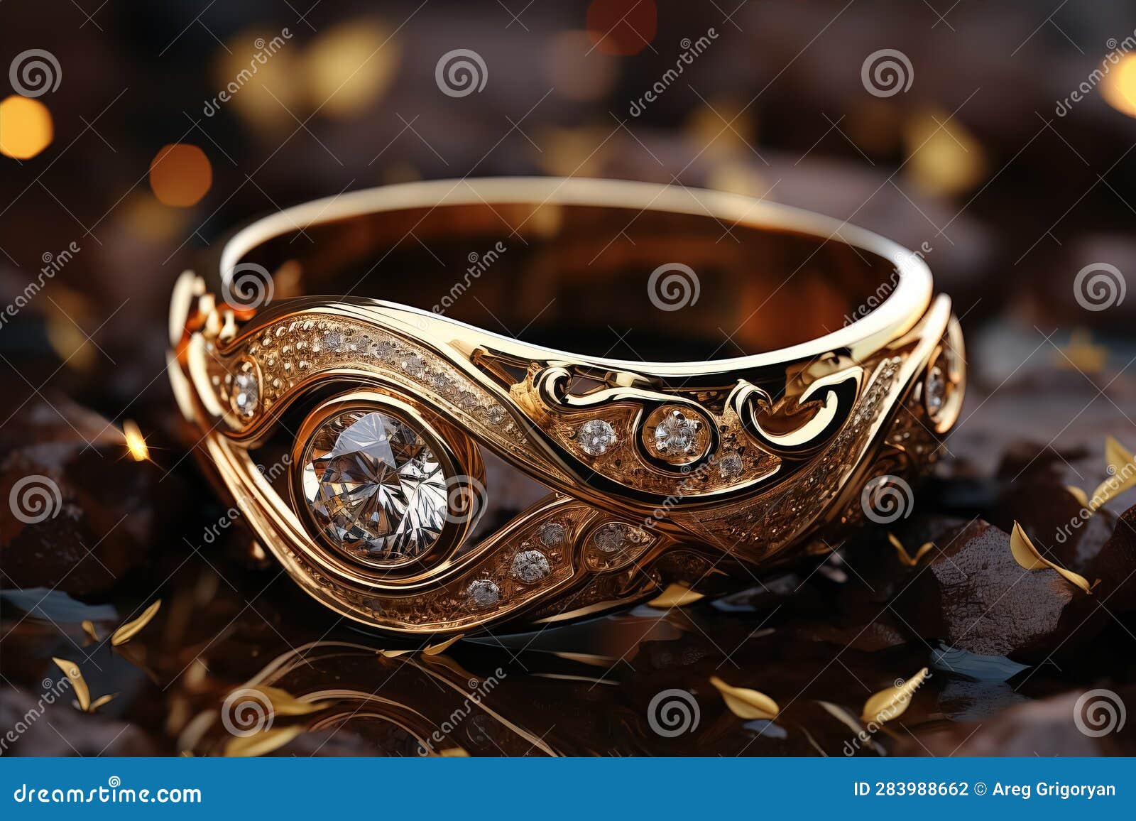 Jewellery Ring Object Structure from Waves, Particles Fluids and ...