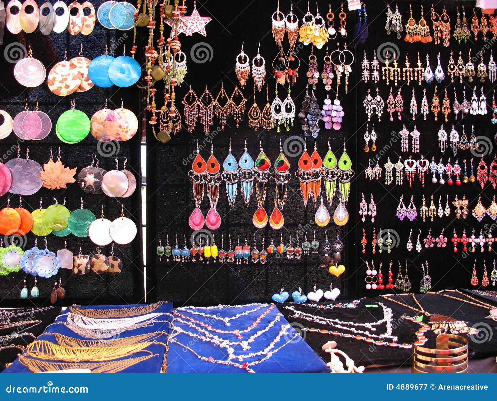 Jewelry assortment stock image. Image of design, craft - 4889677