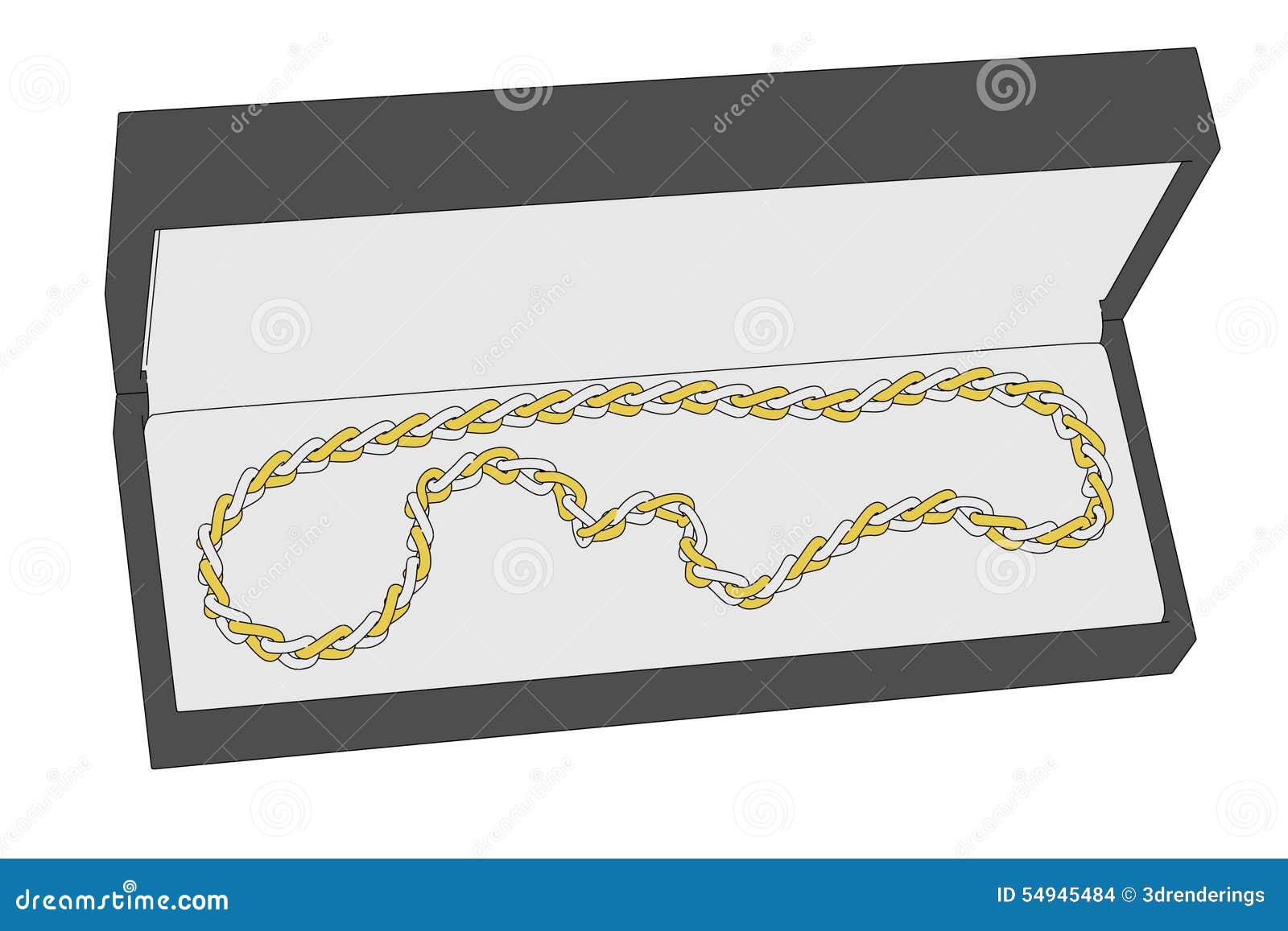 Jewelry box stock illustration. Illustration of toon - 54945484