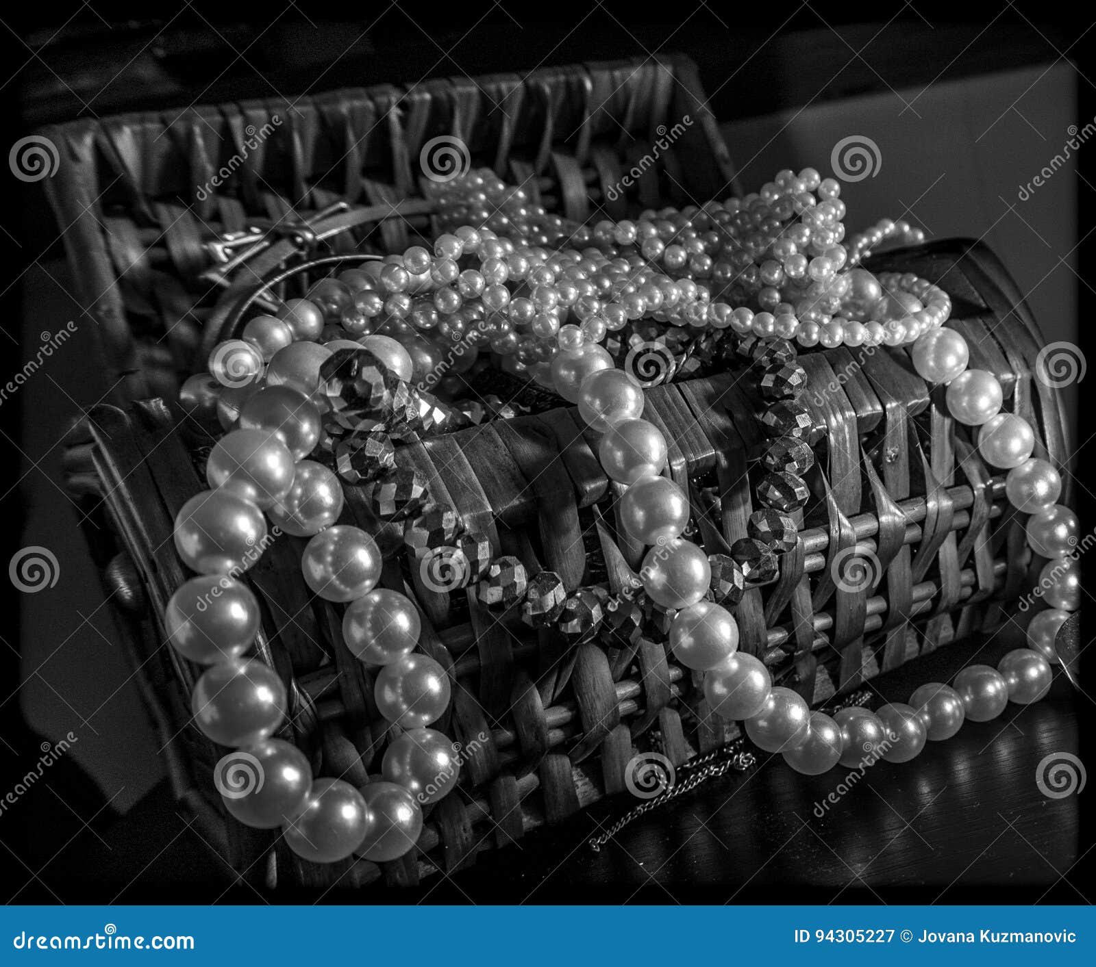 A Jewelry Box stock image. Image of decorative, pearls - 94305227