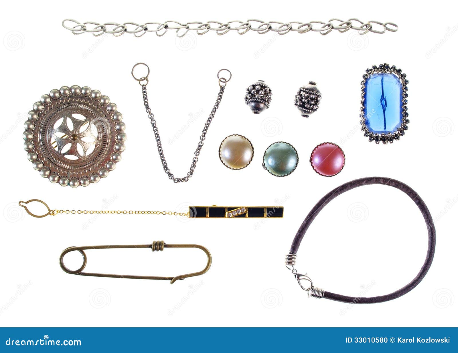 Jewelry Collection stock photo. Image of beautiful, glamorous - 33010580