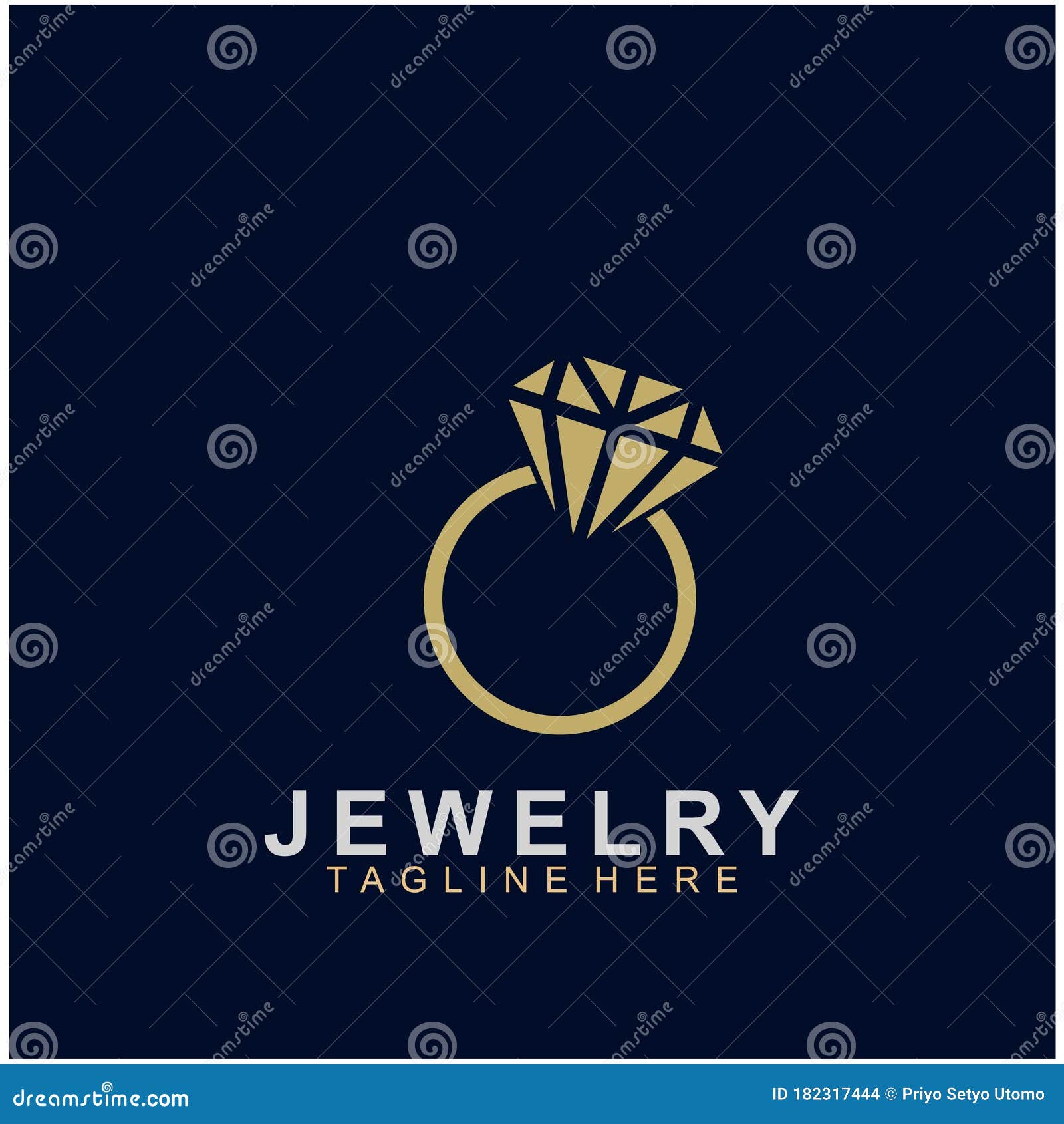 Jewelry Logo Abstract Design Stock Vector - Illustration of gemstone ...