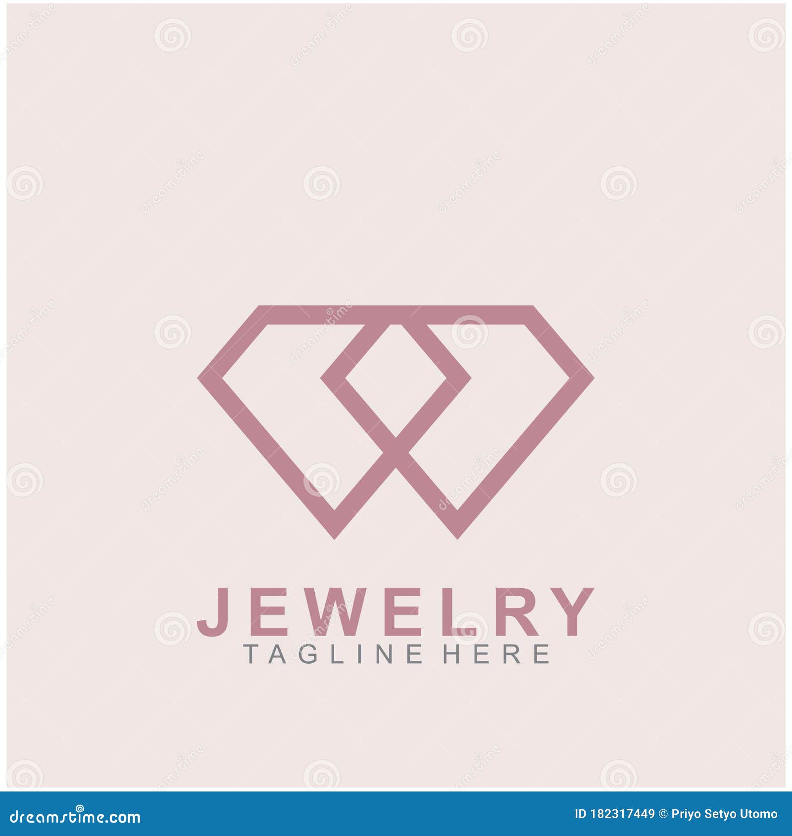 Jewelry Logo Abstract Design Stock Vector - Illustration of diamond ...