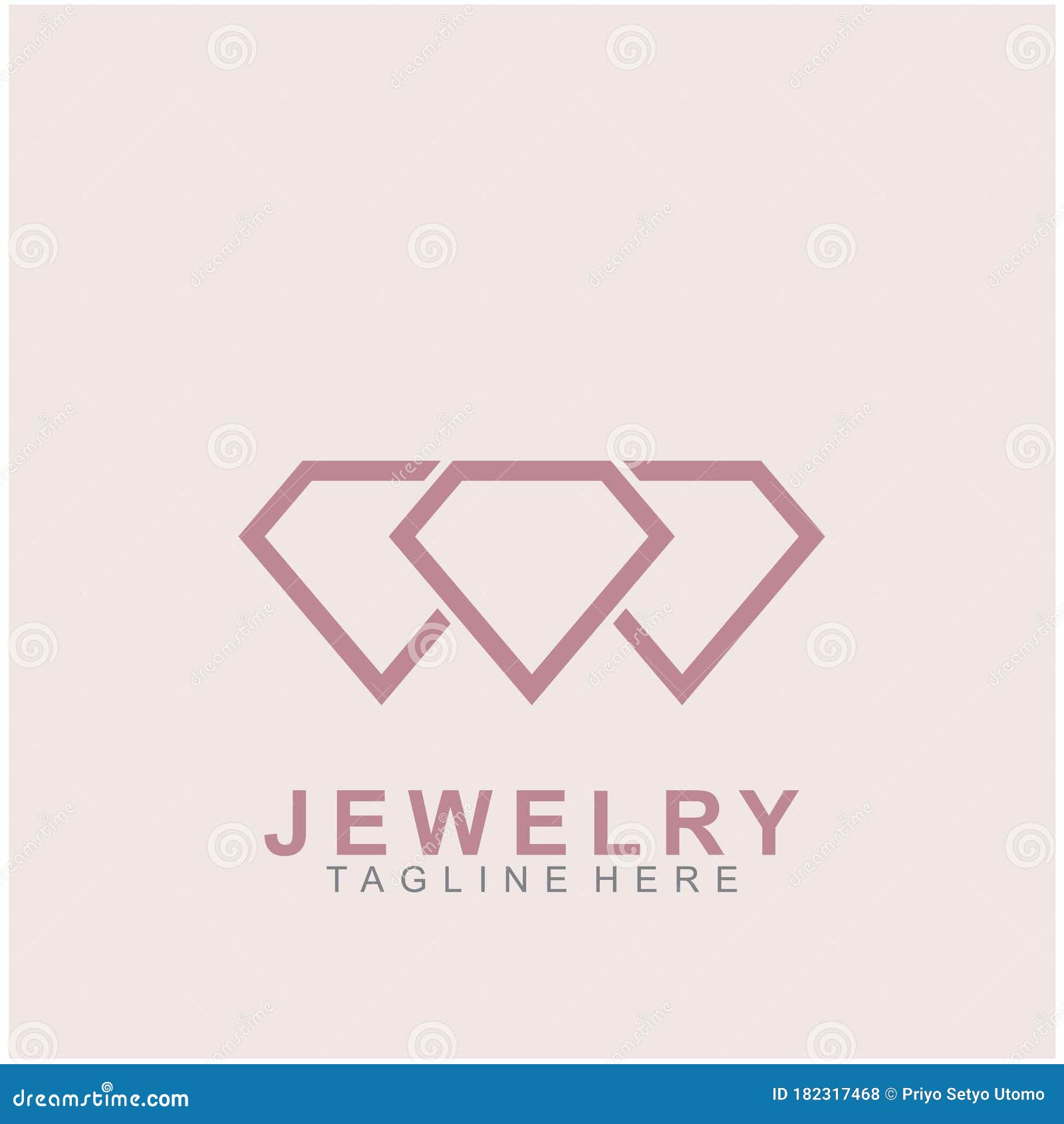 Jewelry Logo Abstract Design Stock Vector - Illustration of circle ...