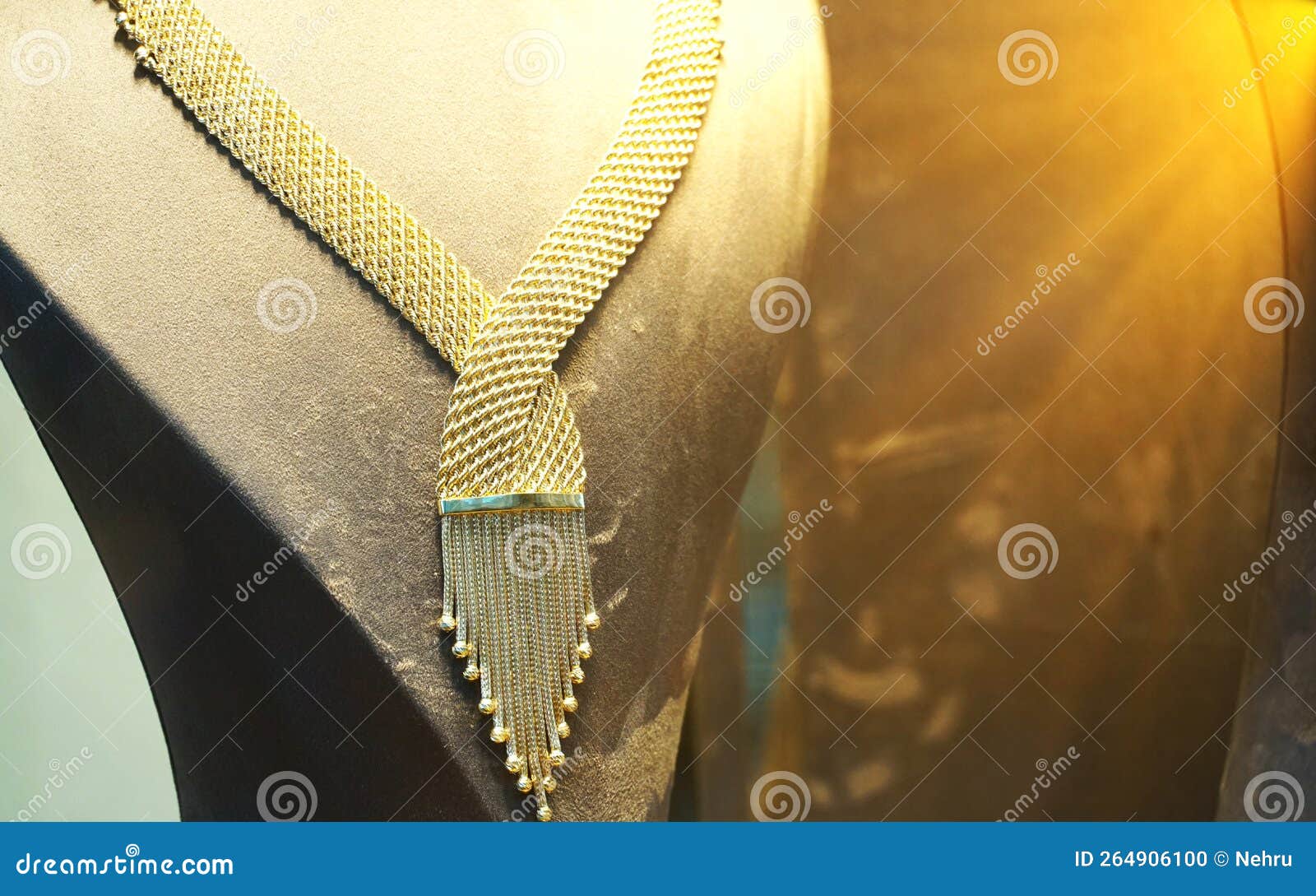 Jewelry Luxury Retail Store Window Display Showcase Stock Photo - Image ...