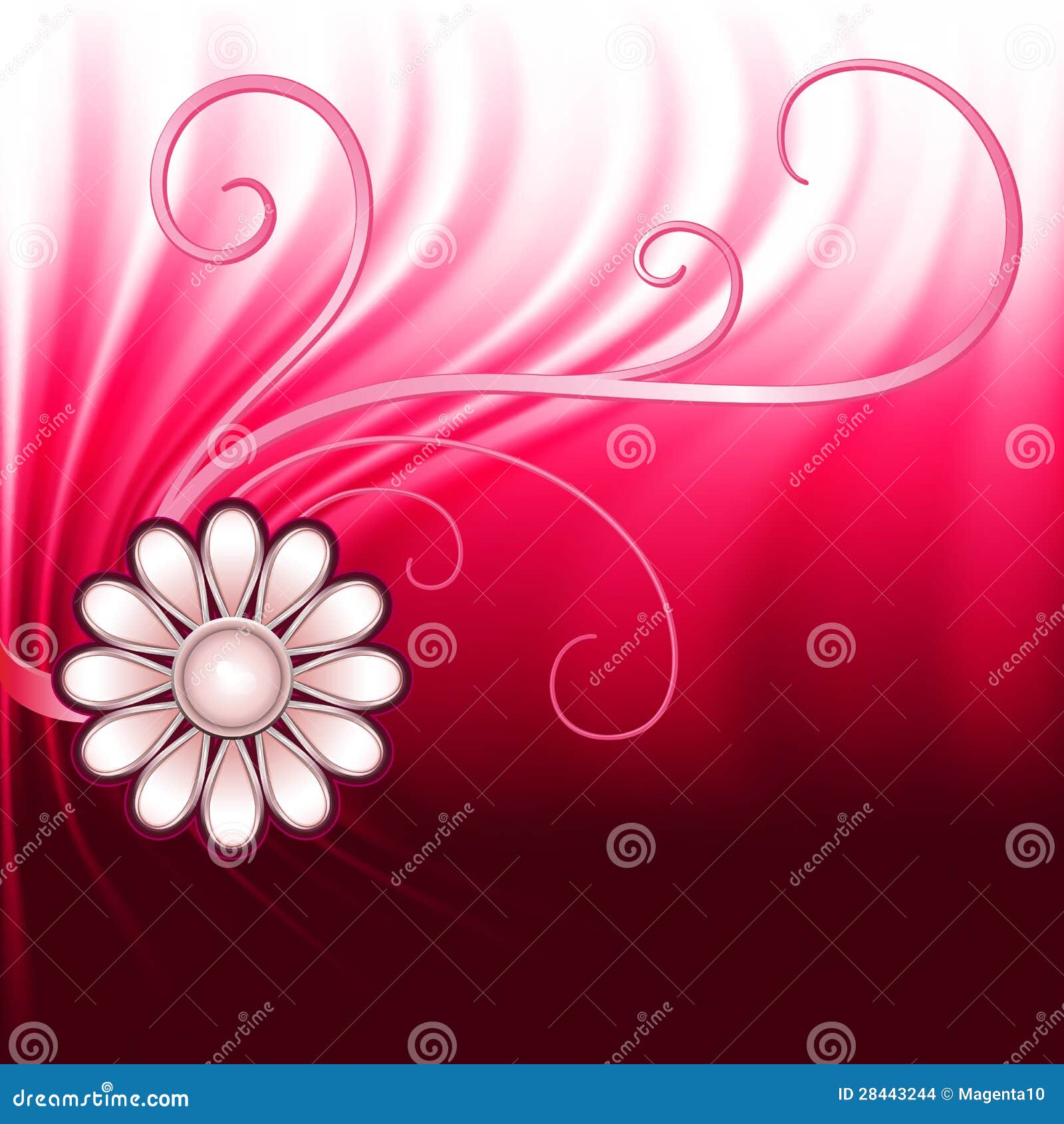 Jewelry red background stock vector. Illustration of decorative - 28443244