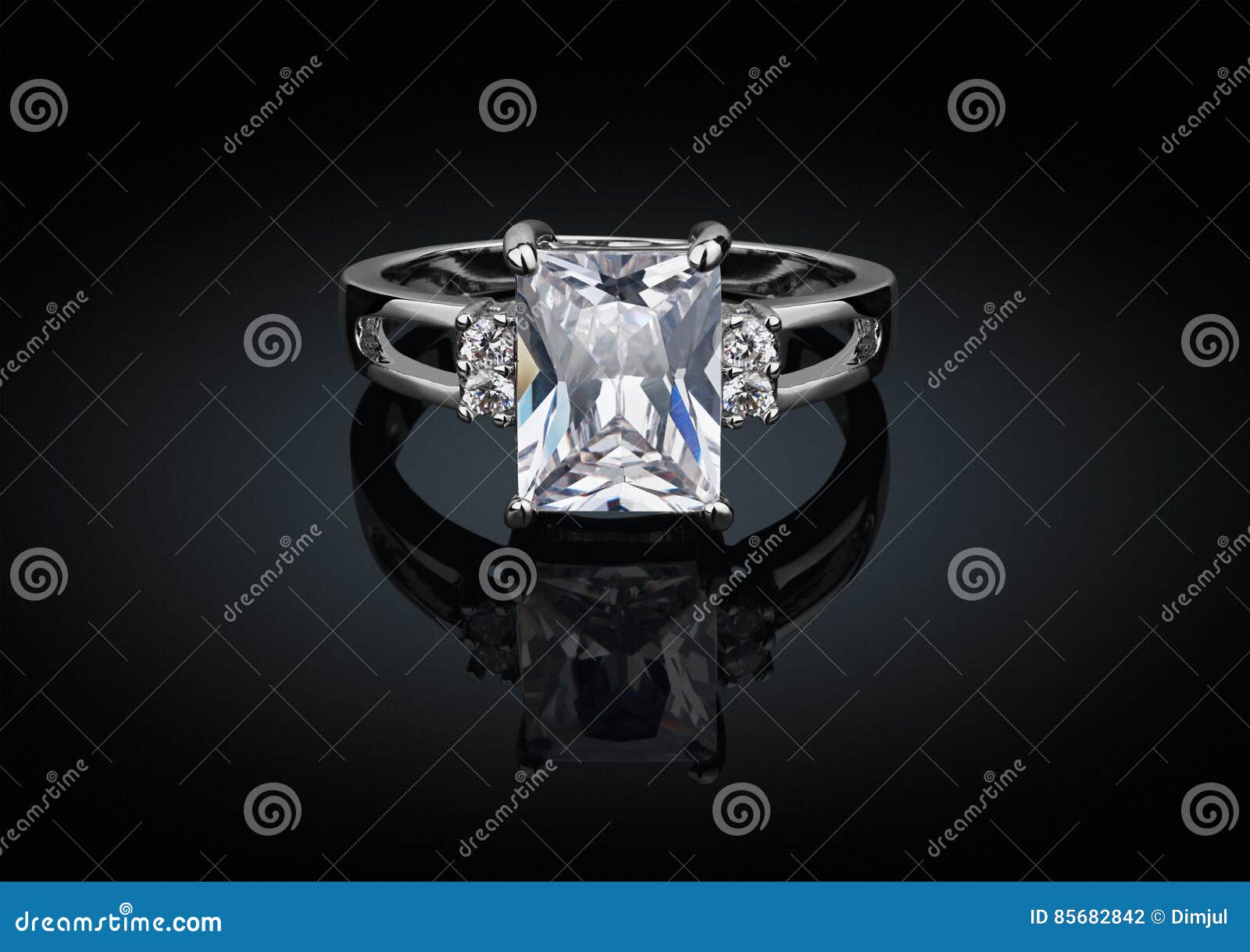 Biggest Square Wedding Ring