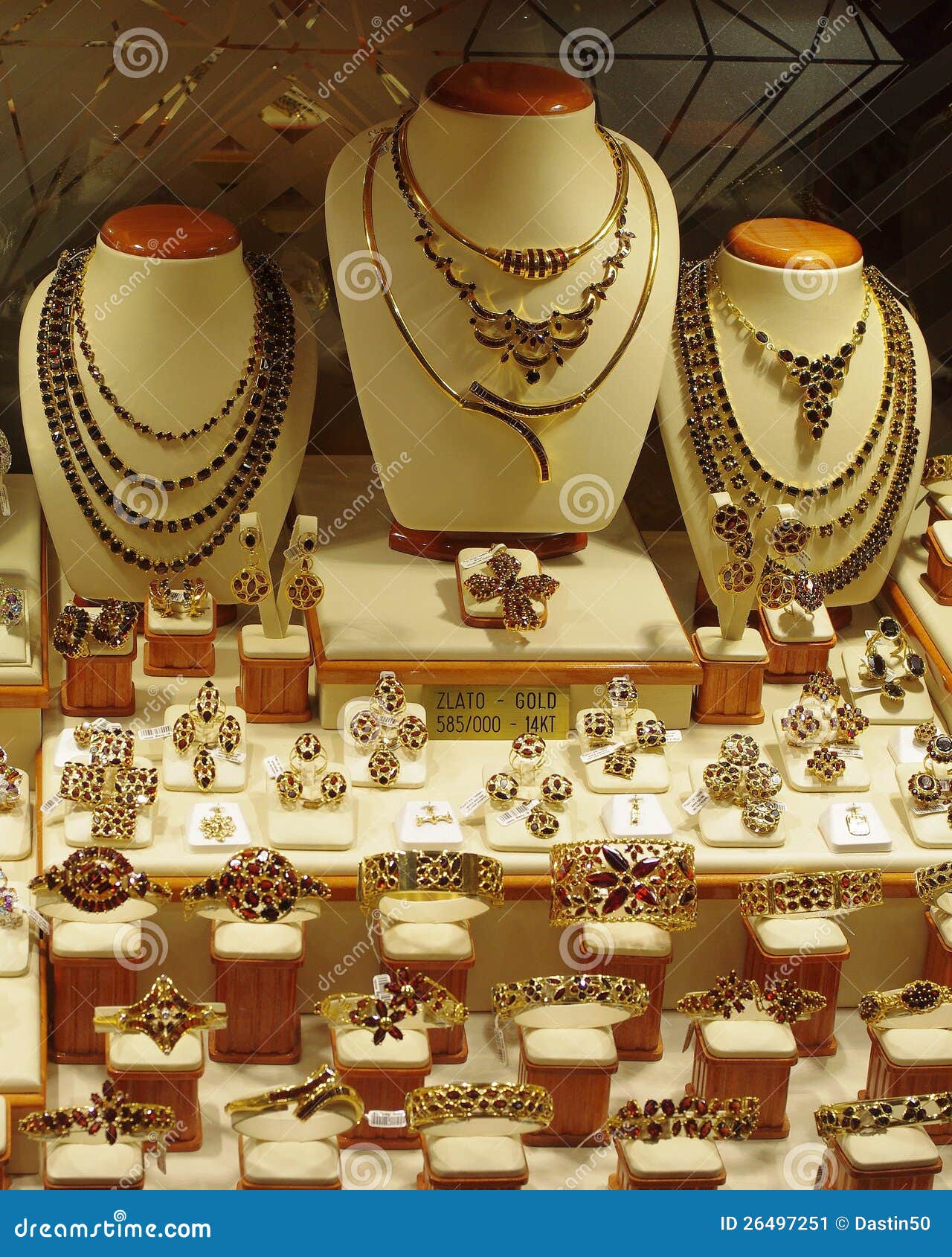 Jewelry Store Display stock image. Image of jewelry, decorative - 26497251