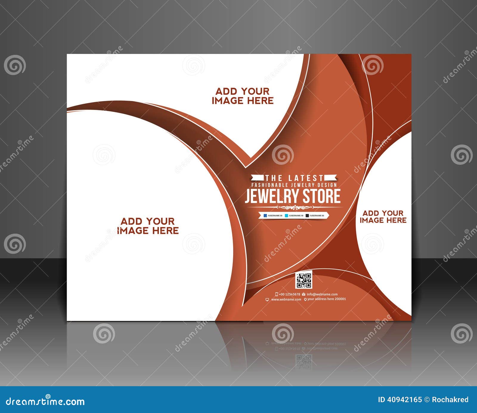 Jewelry Store Magazine stock vector. Illustration of abstract - 40942165