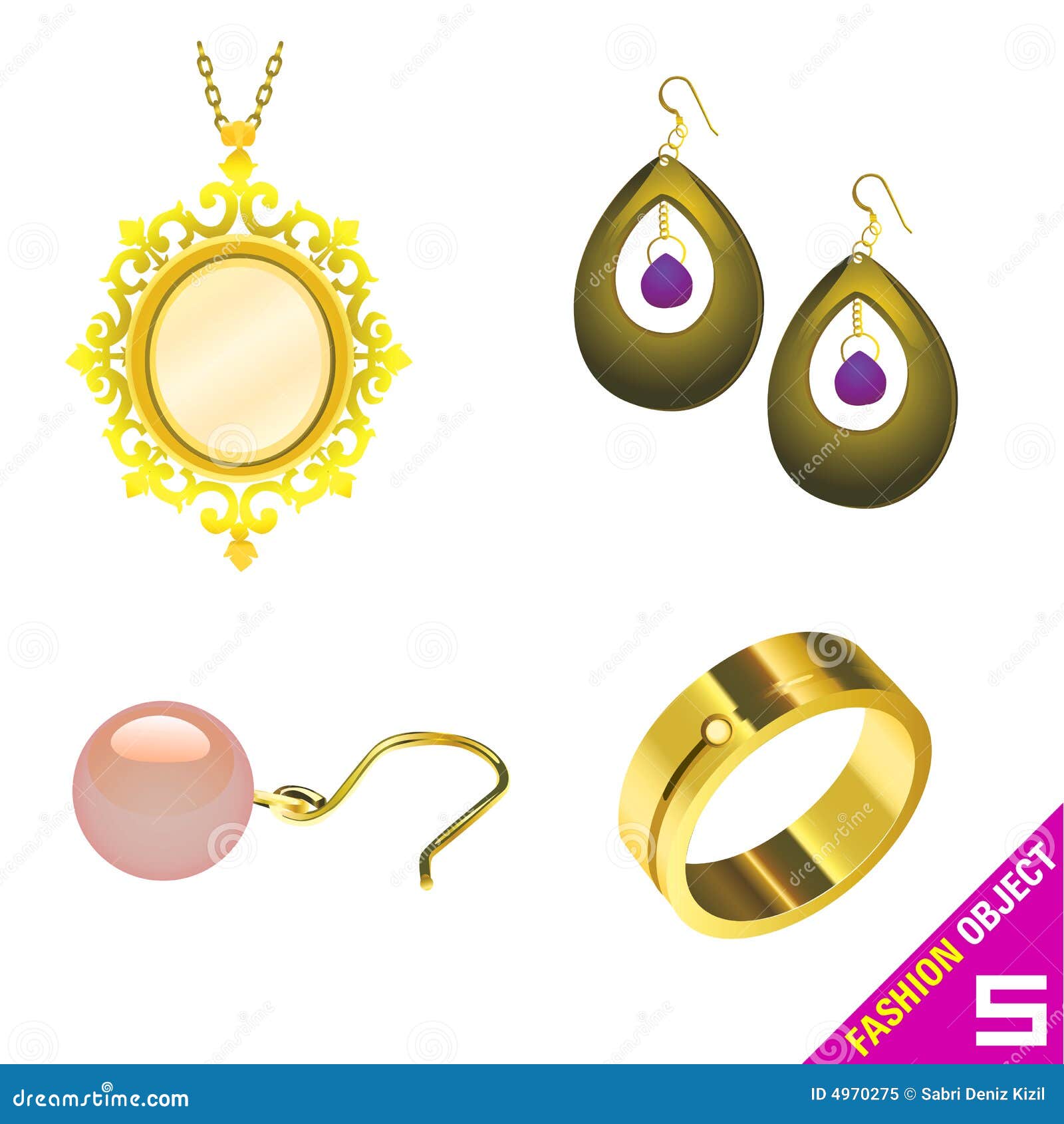 Jewelry vector stock vector. Illustration of clear, jewel - 4970275