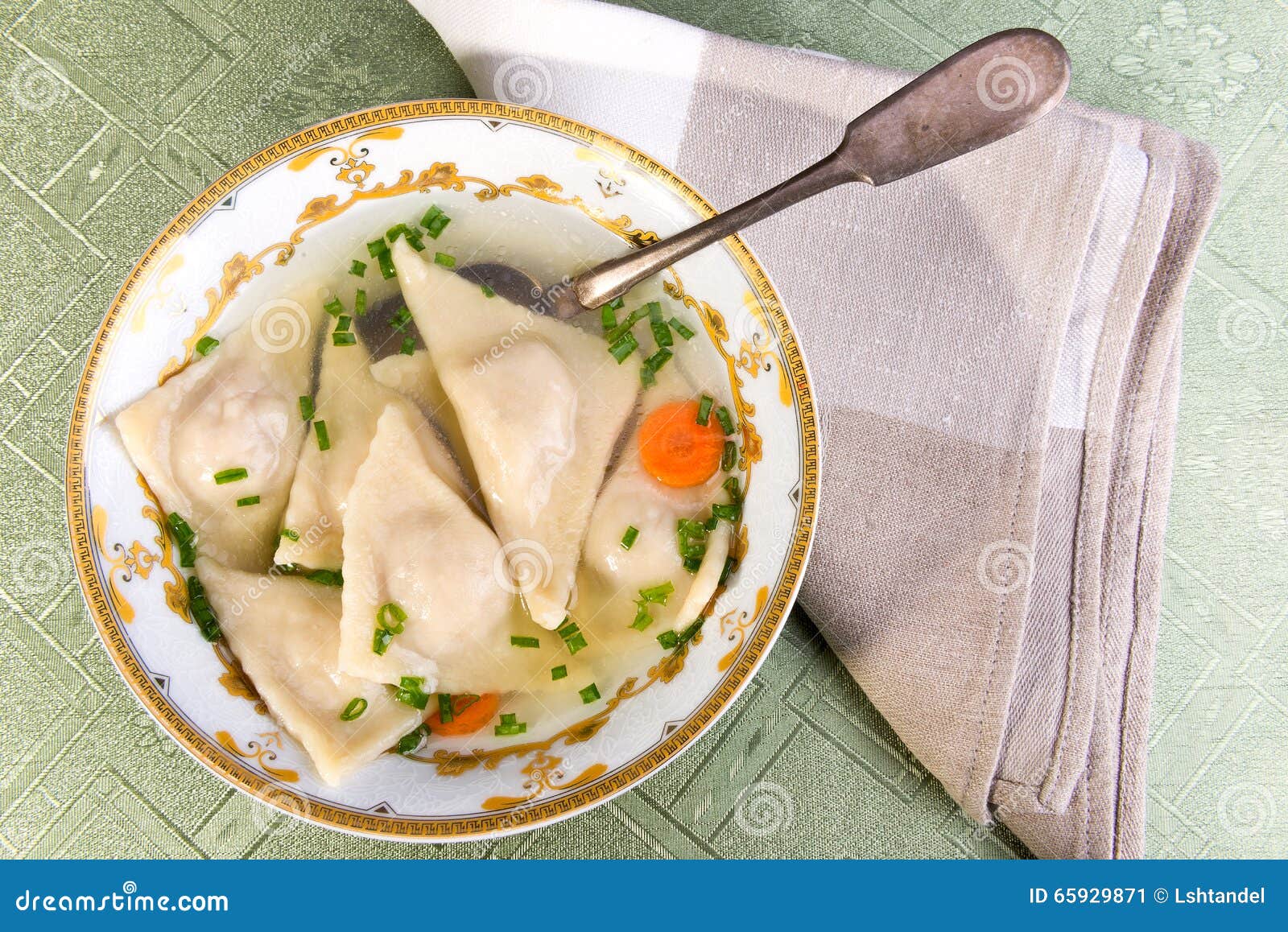 Jewish Dumplings - Kreplach Stock Image - Image of forcemeat, domestic ...
