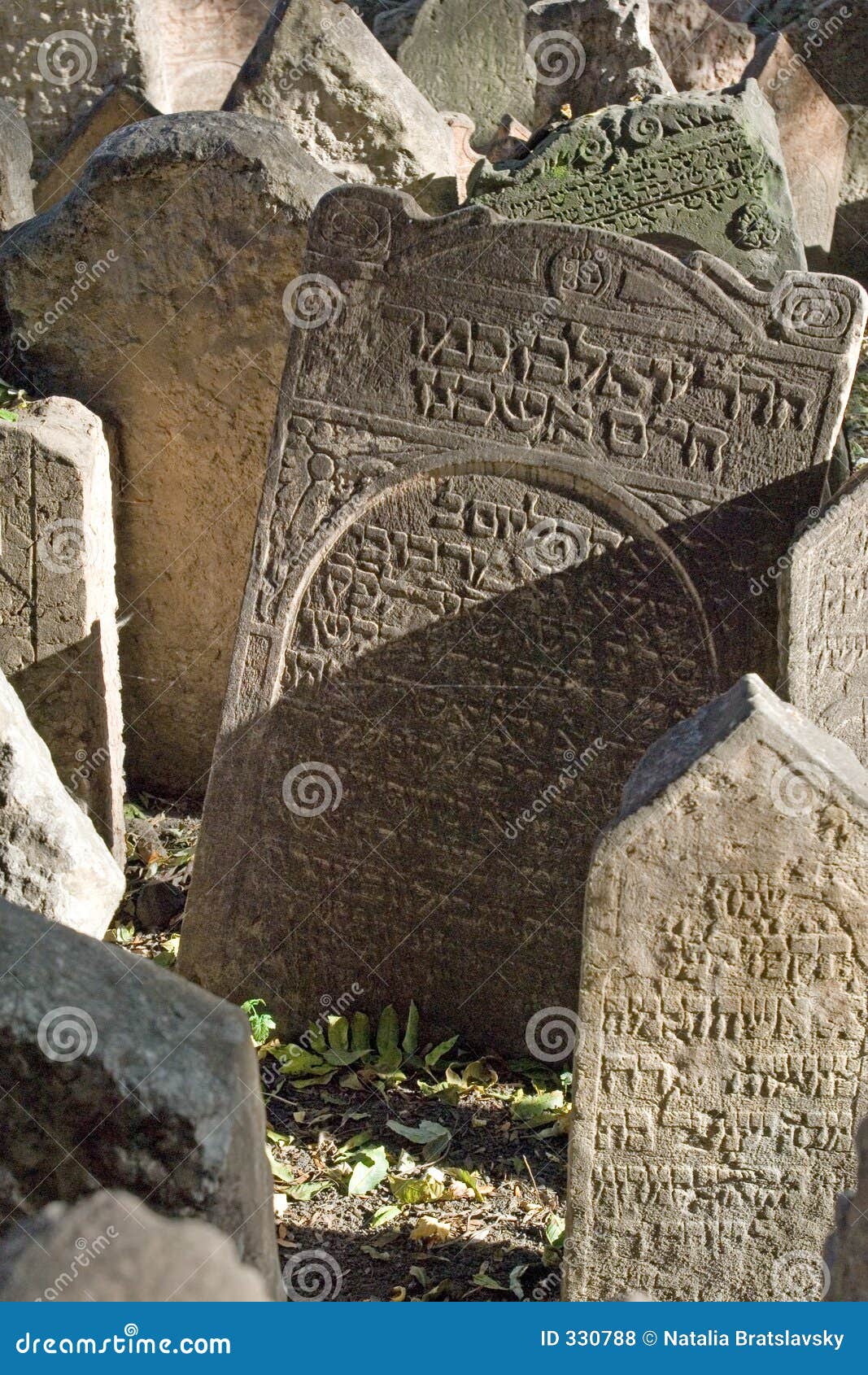 Jewish gravestone stock photo. Image of graveyard, eastern - 330788