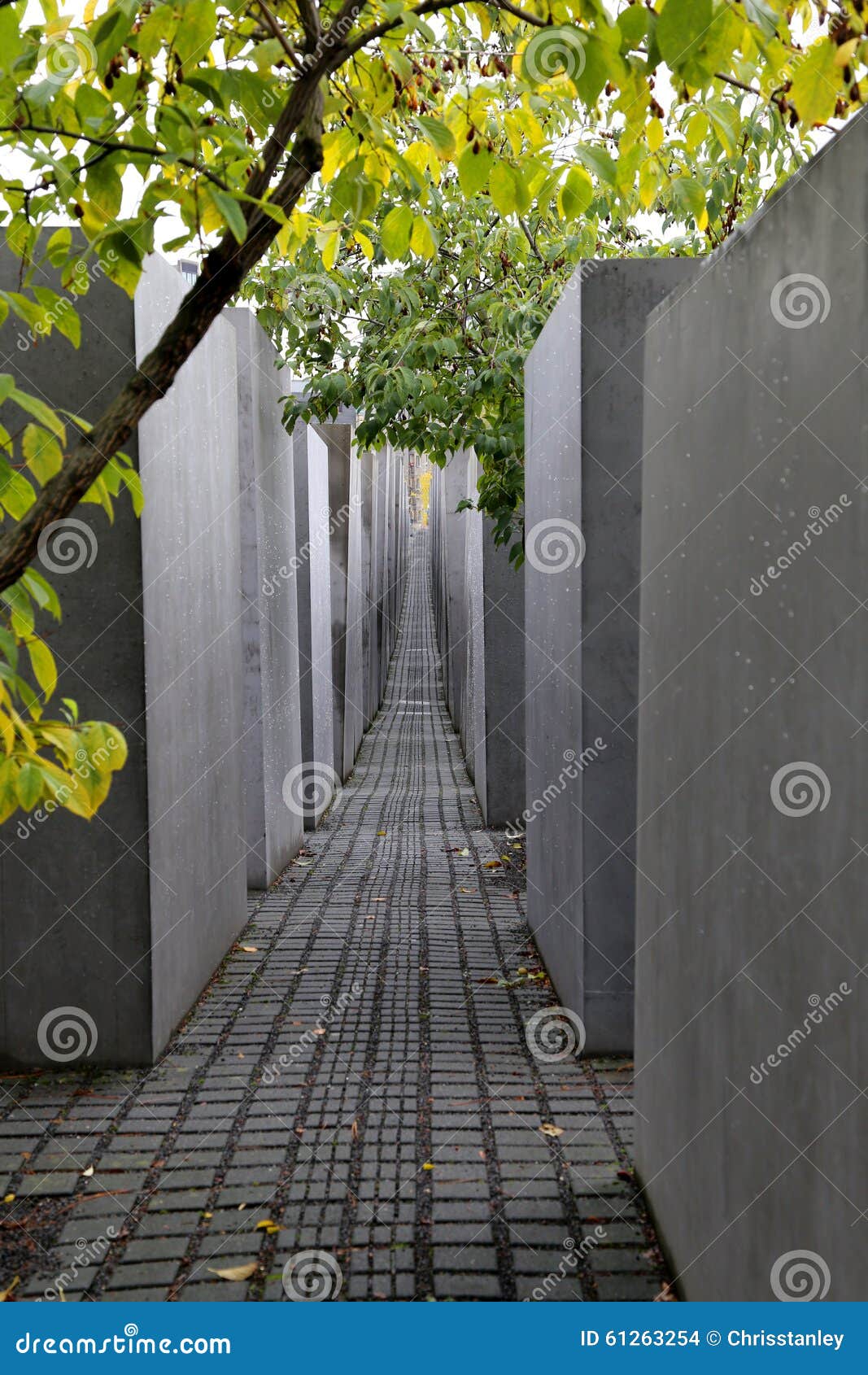 Jewish Holocaust Memorial Berlin Editorial Stock Image - Image of ...
