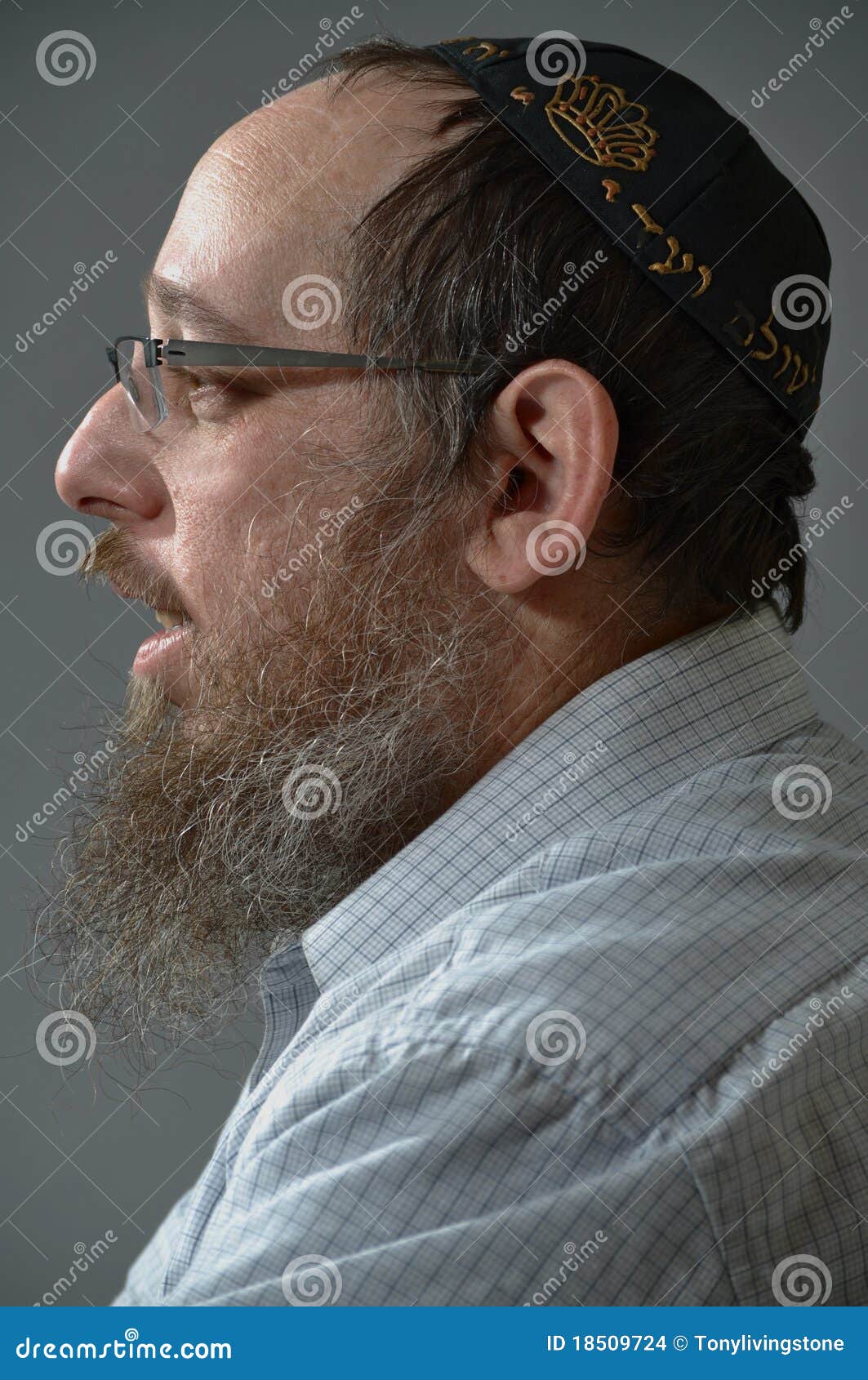 Jewish man portrait stock photo. Image of religion, style - 18509724