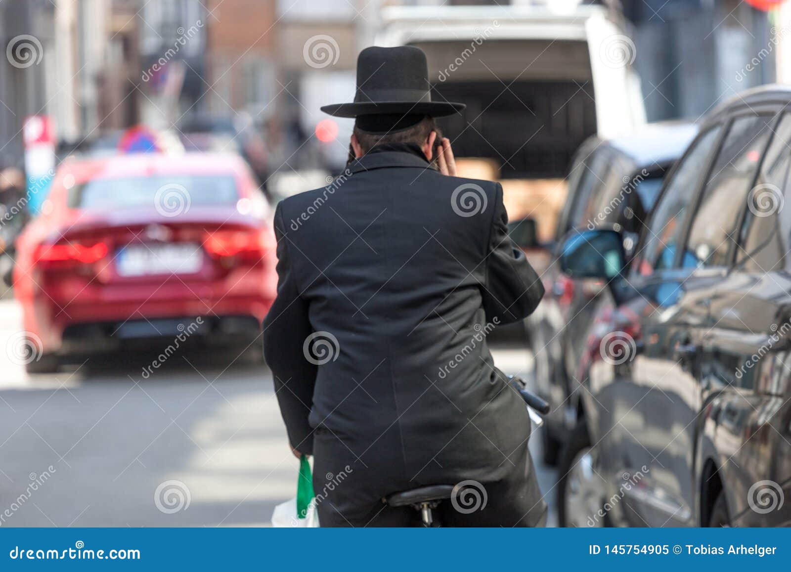 Jewish Man in Traditional Clothes Stock Image - Image of jewish ...