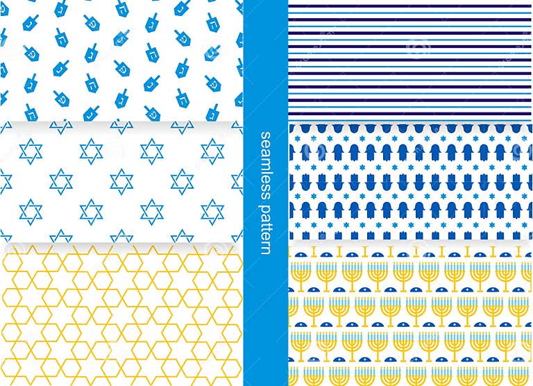 Jewish pattern stock vector. Illustration of hand, israeli - 64337895