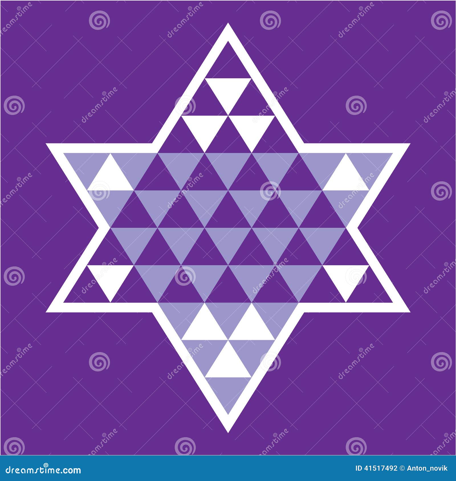 Jewish pattern star stock vector. Illustration of hebrew - 41517492