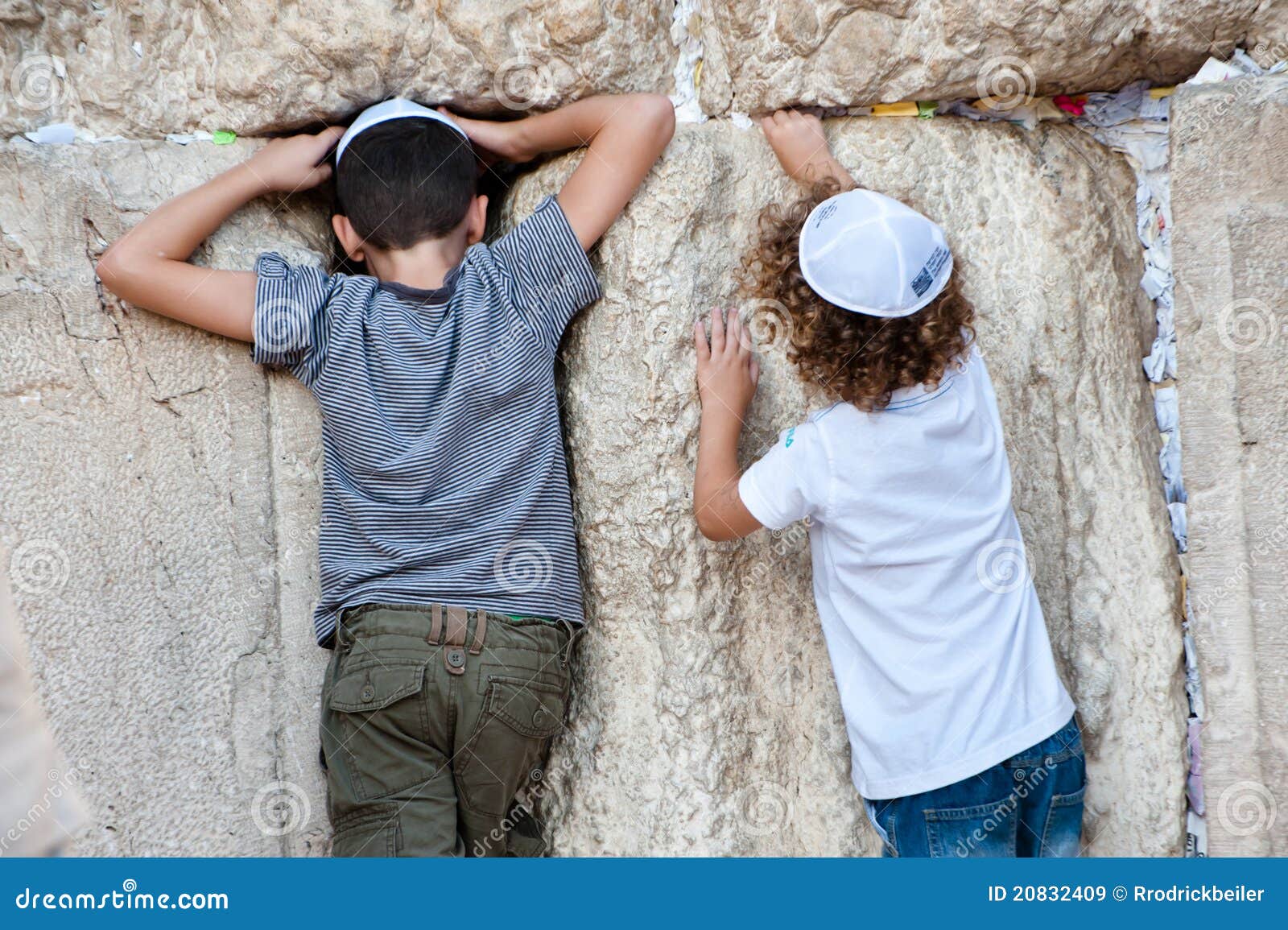 Jewish Prayer at Western Wall Editorial Stock Image - Image of wailing ...