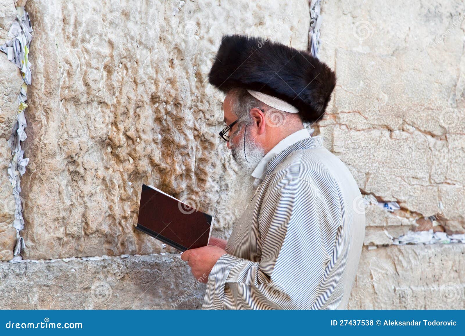 Jewish Praying at the Western Wall Editorial Stock Photo - Image of ...
