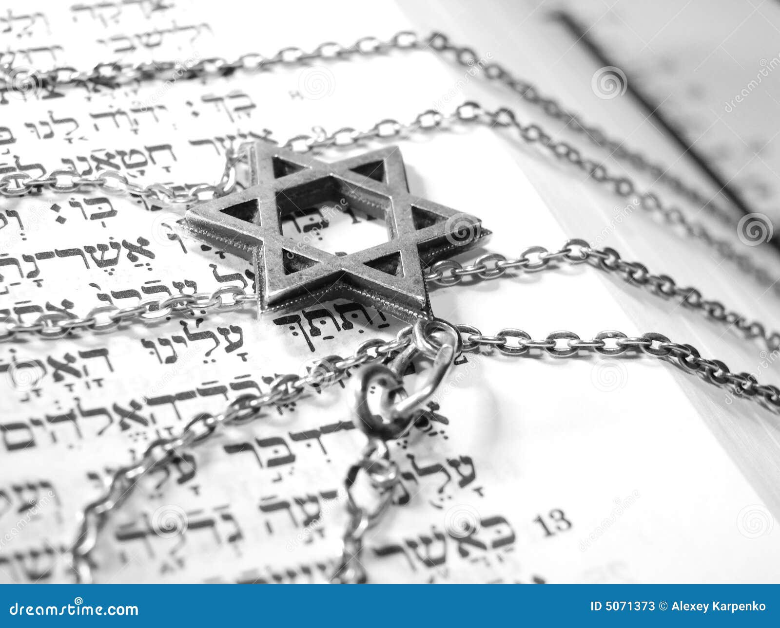 Jewish Religious Symbols Macro 2 Stock Image - Image of icon, black ...