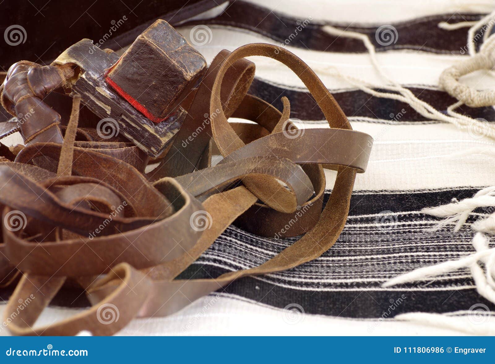 Jewish ritual objects stock photo. Image of white, objects - 111806986