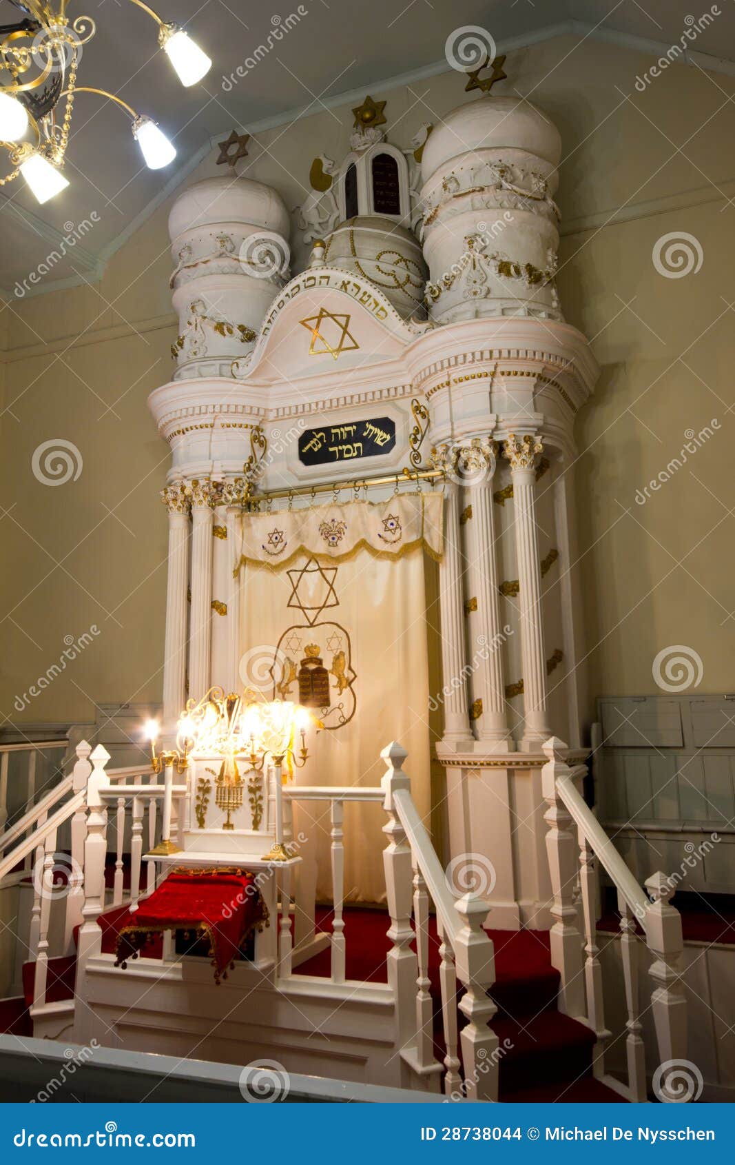 Jewish Synagogue stock photo. Image of curtain, detailed - 28738044