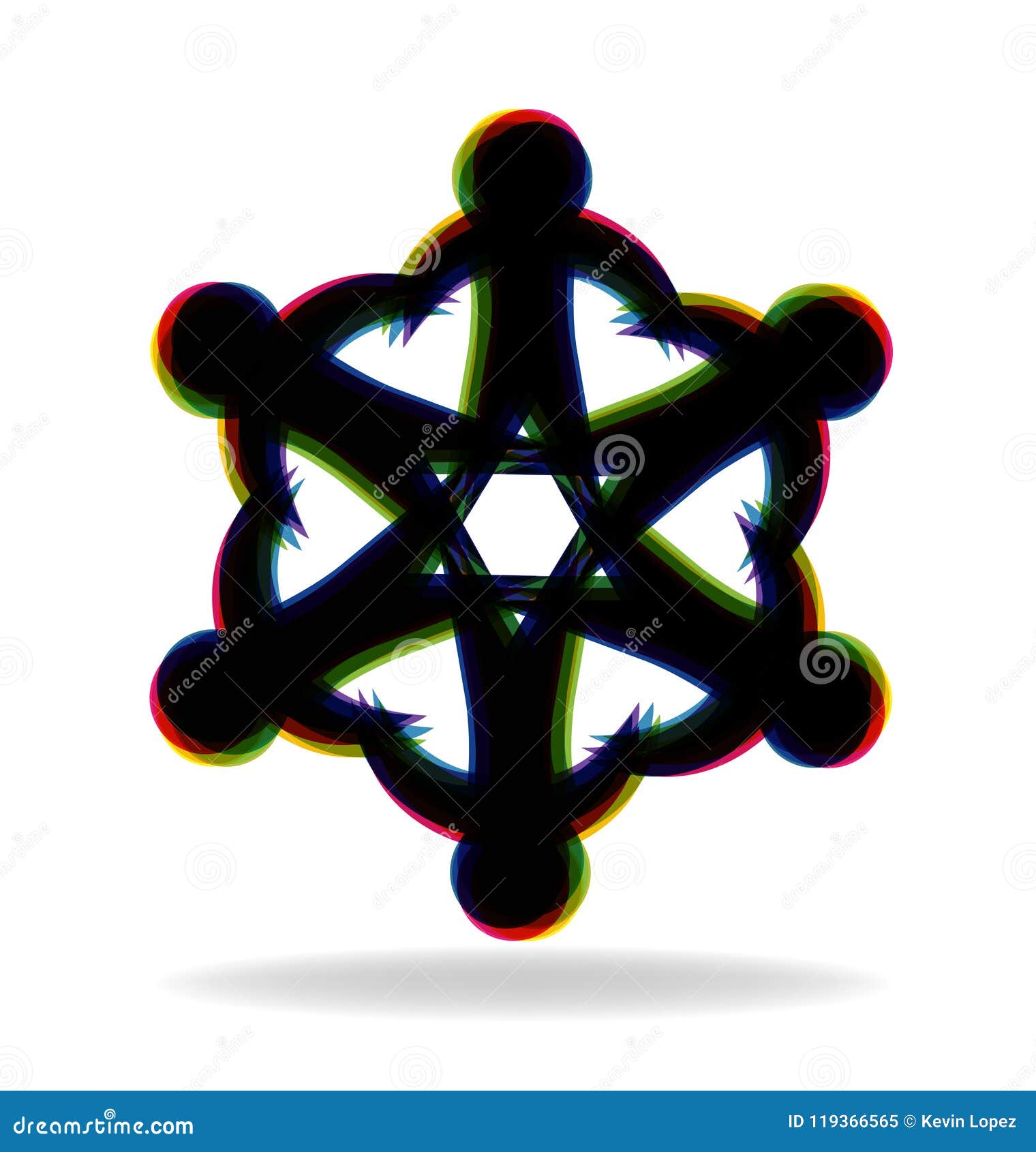 Jewish team people vector stock vector. Illustration of computer ...
