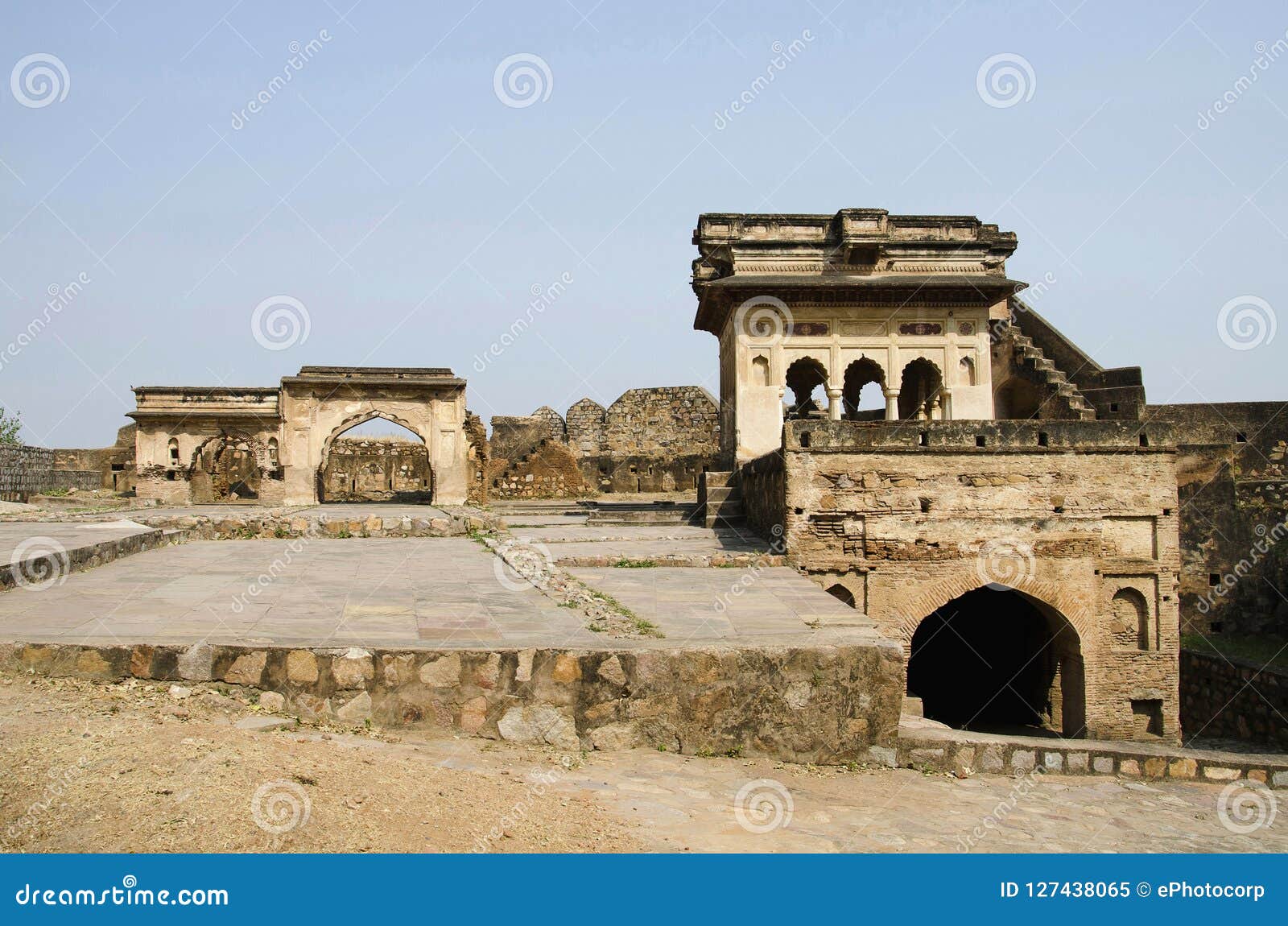 Jhansi Fort, Jhansi, Uttar Pradesh State of India. Stock Image - Image ...