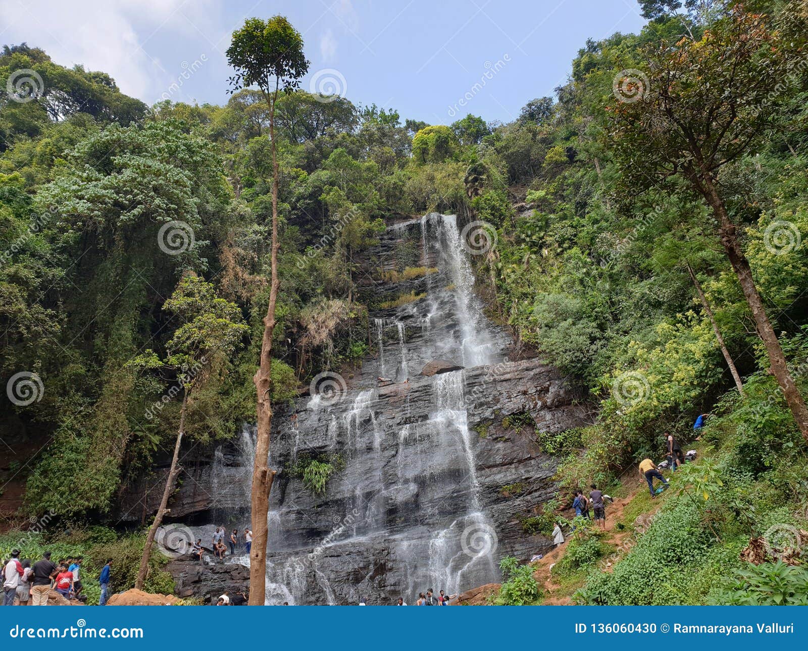 Jhari Falls at Winter Season, Chikmagalur Editorial Image - Image of ...