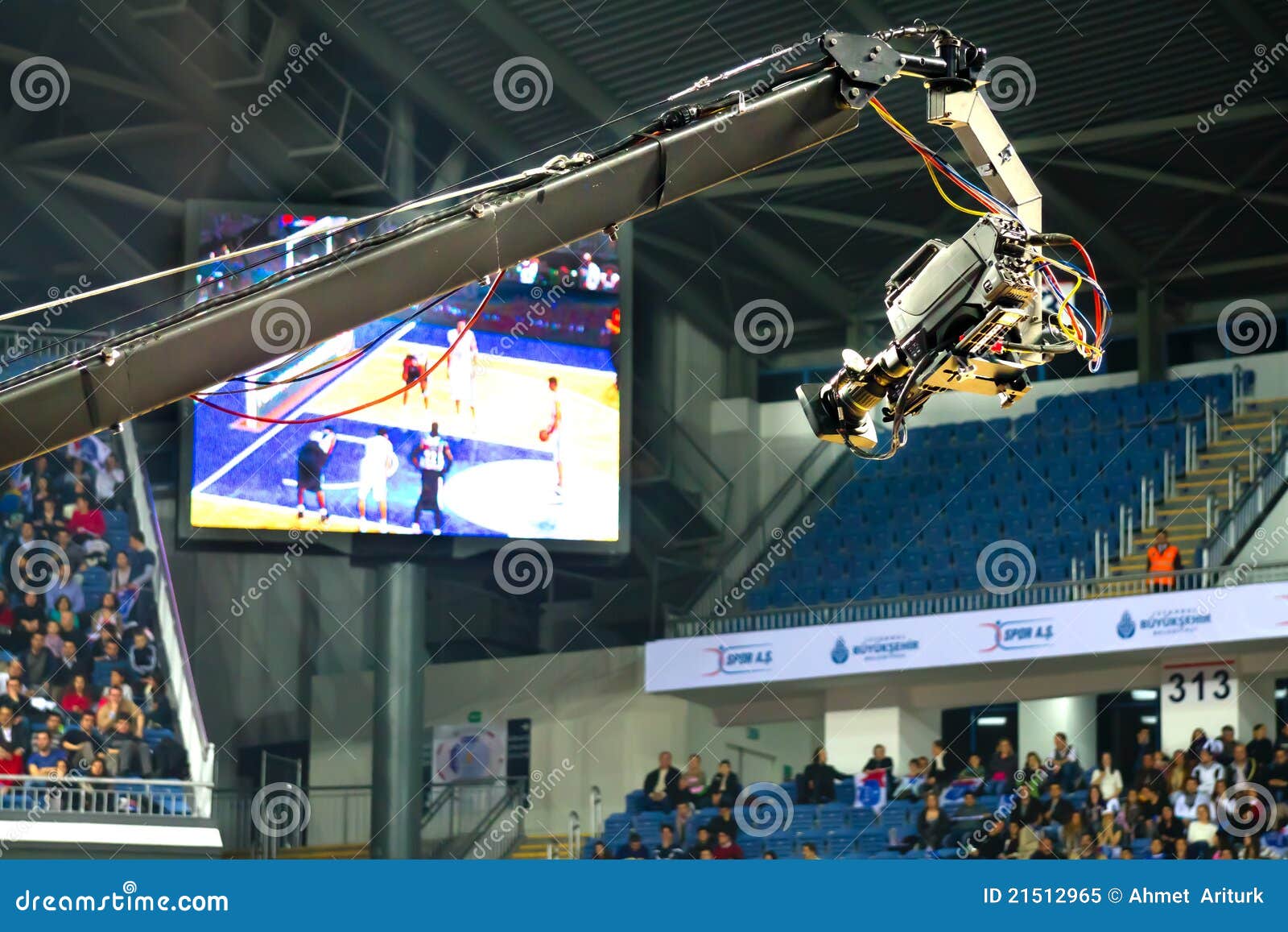 JIB camera editorial image. Image of camcorder, entertainment - 21512965