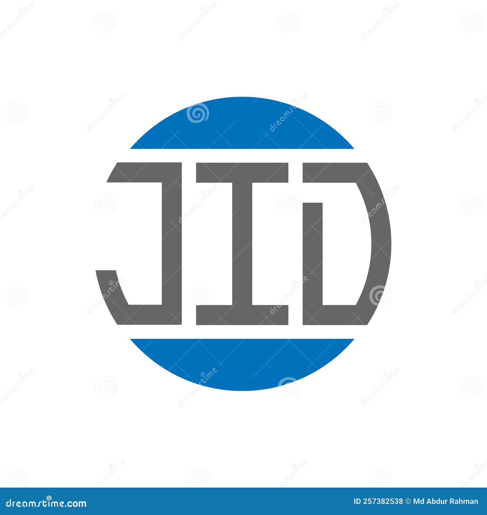 JID Letter Logo Design on White Background. JID Creative Initials ...