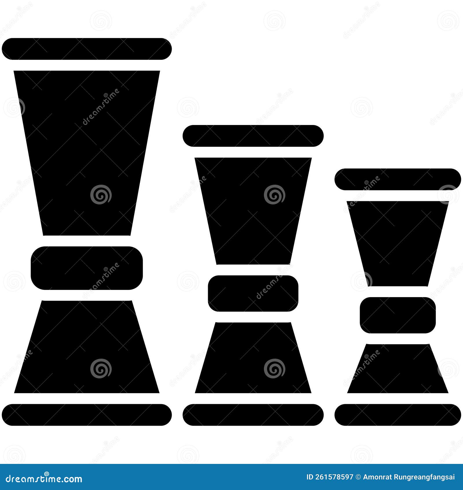 Jigger Icon, Coffee Shop Related Vector Stock Vector - Illustration of ...