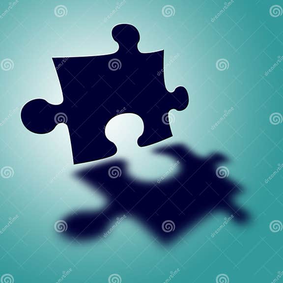 Jigsaw stock illustration. Illustration of finish, game - 71690