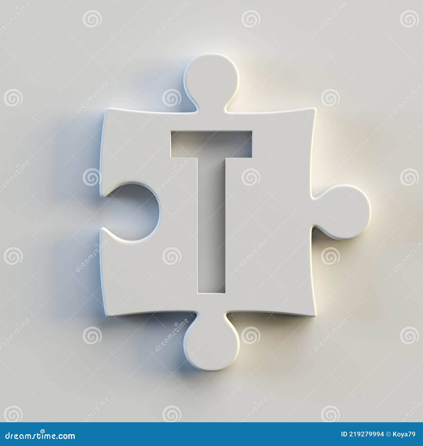 Jigsaw Font 3d Rendering, Puzzle Piece Letter A Royalty-Free ...