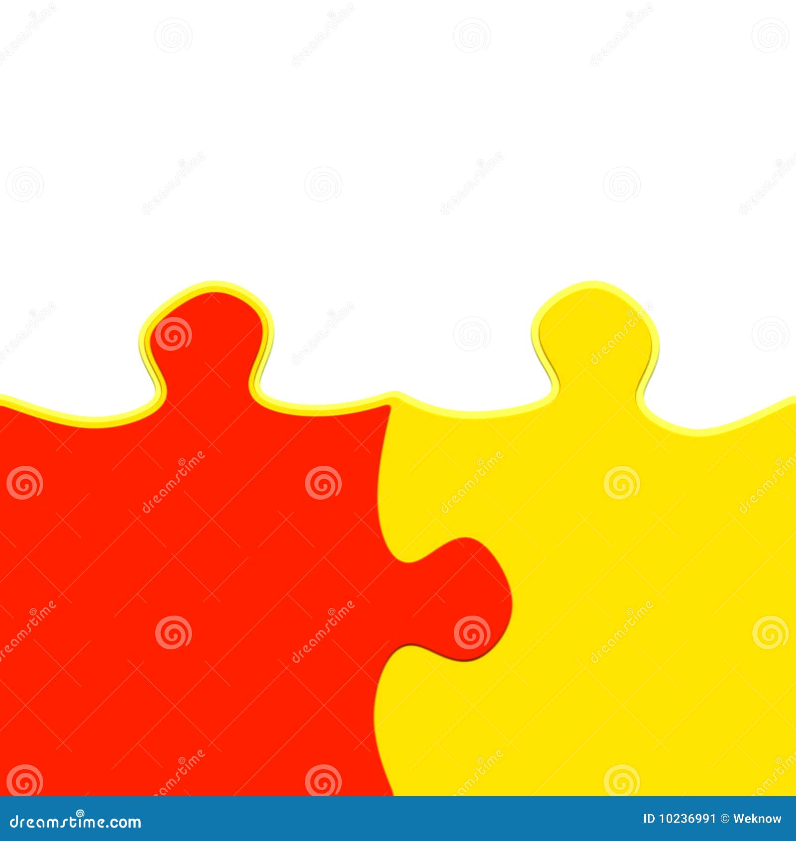 Jigsaw friendship stock illustration. Illustration of jigsaw - 10236991