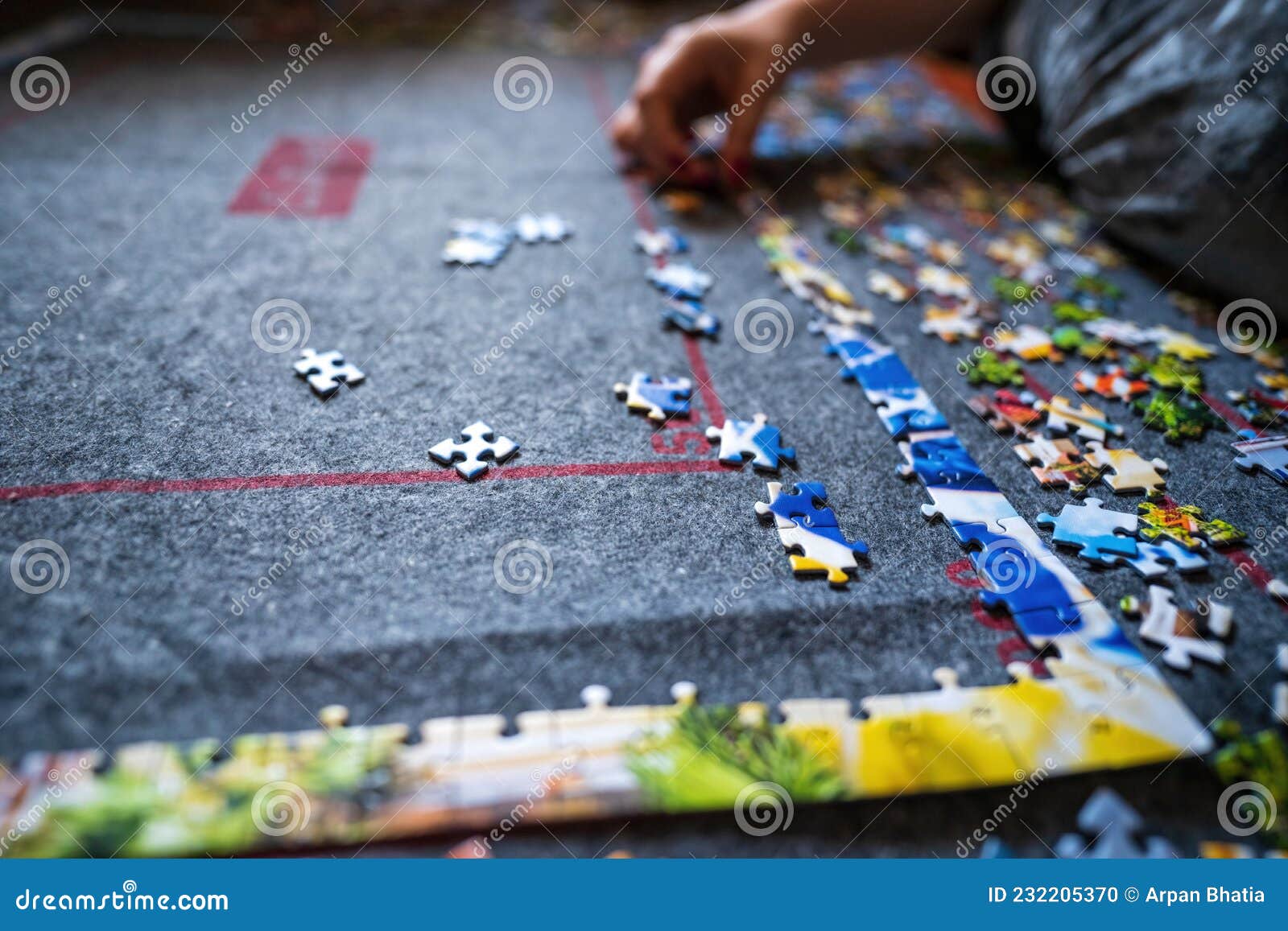 Puzzle Assembling Royalty-Free Stock Photo | CartoonDealer.com #1903635