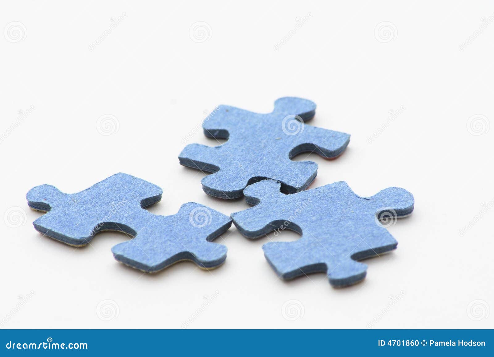 Jigsaw pieces stock photo. Image of individual, overwhite - 4701860