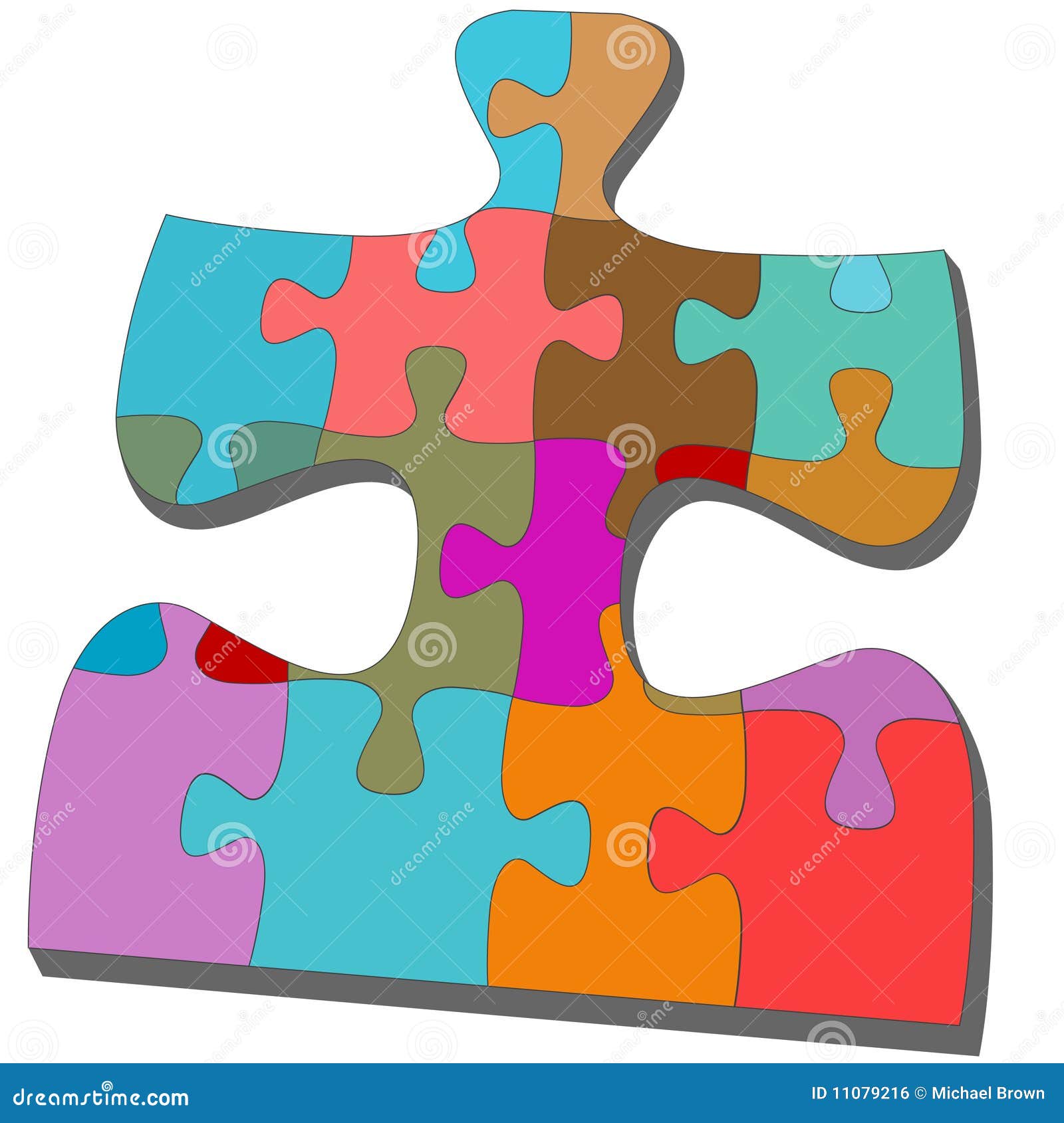 Puzzling Hot Royalty-Free Illustration | CartoonDealer.com #13157415