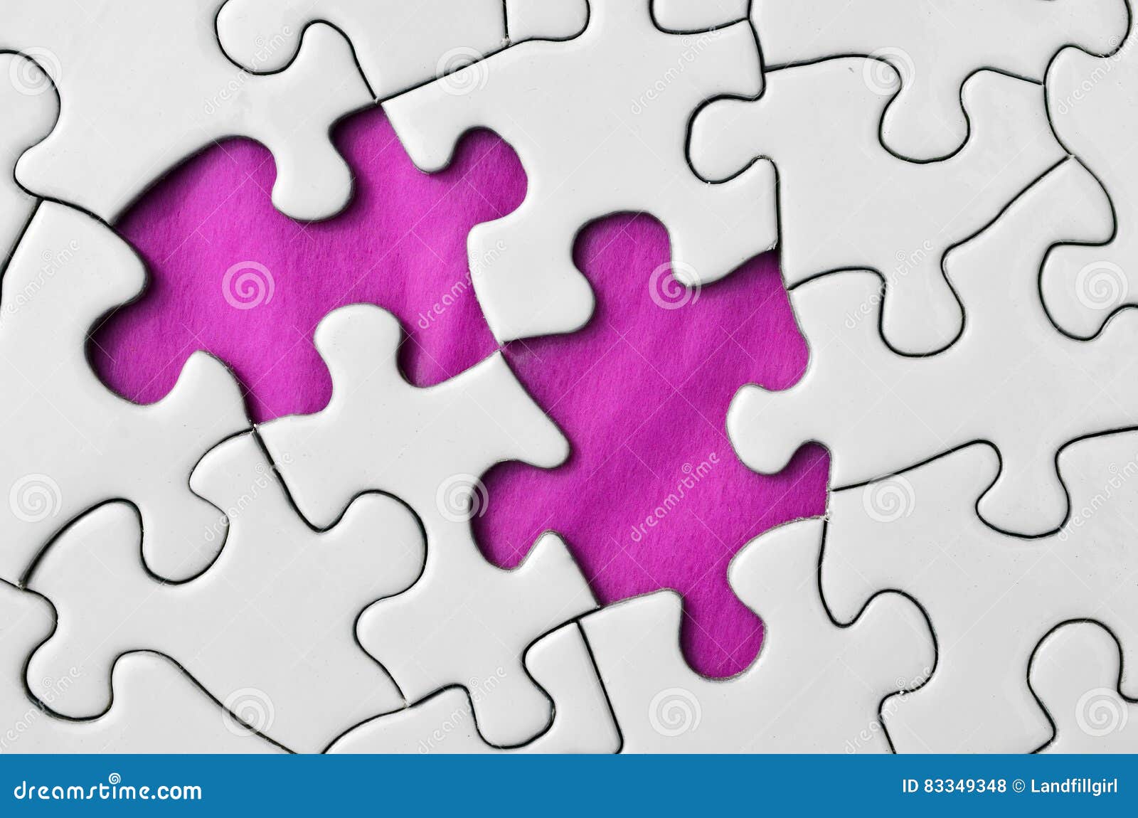 Jigsaw Puzzle Background stock photo. Image of success - 83349348