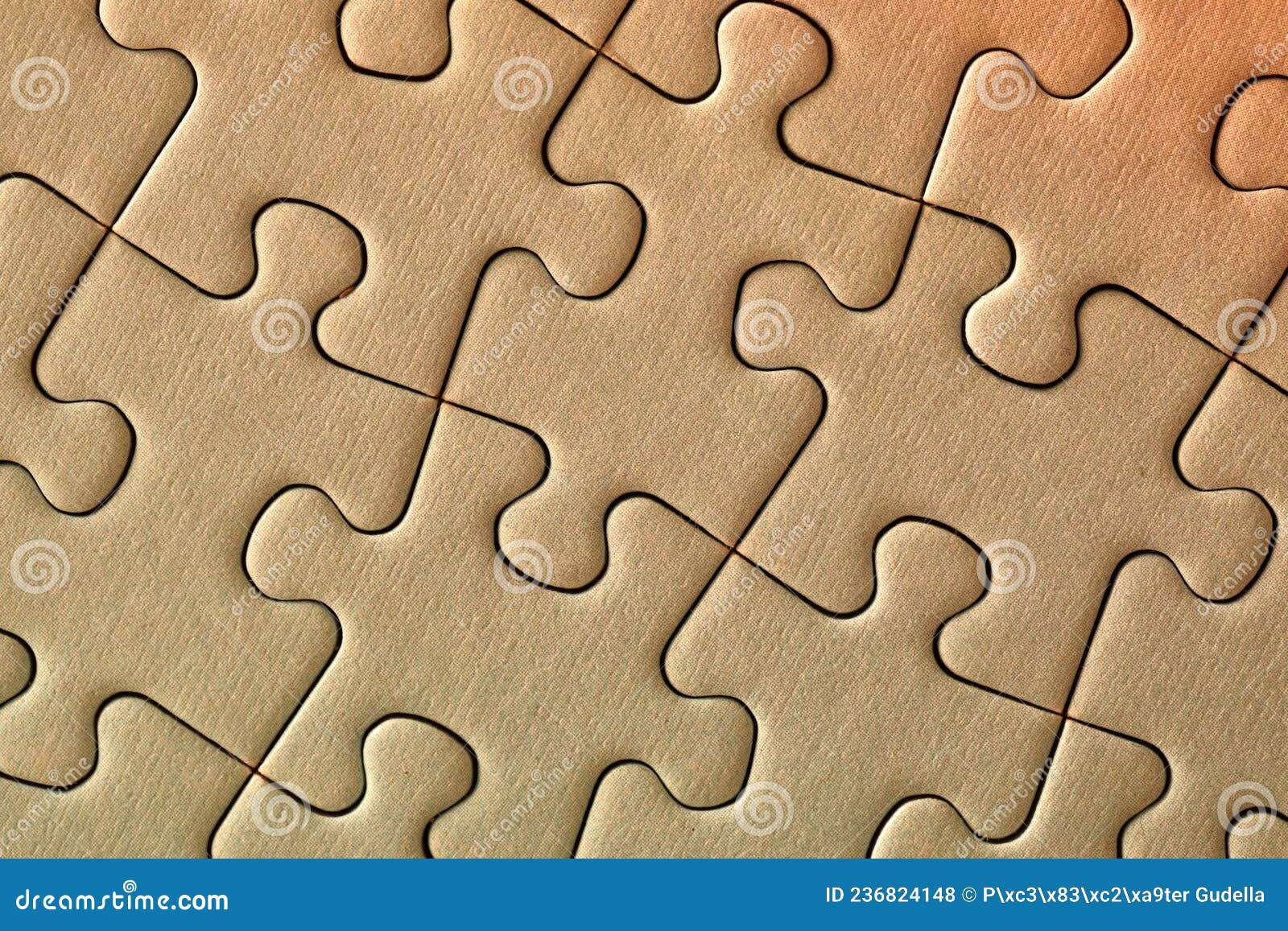 Jigsaw puzzle background stock photo. Image of interweave - 236824148