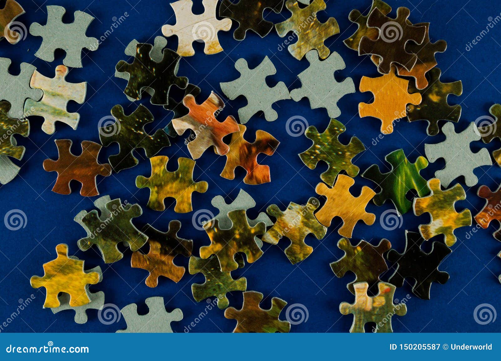 Jigsaw puzzle Background stock image. Image of background - 150205587