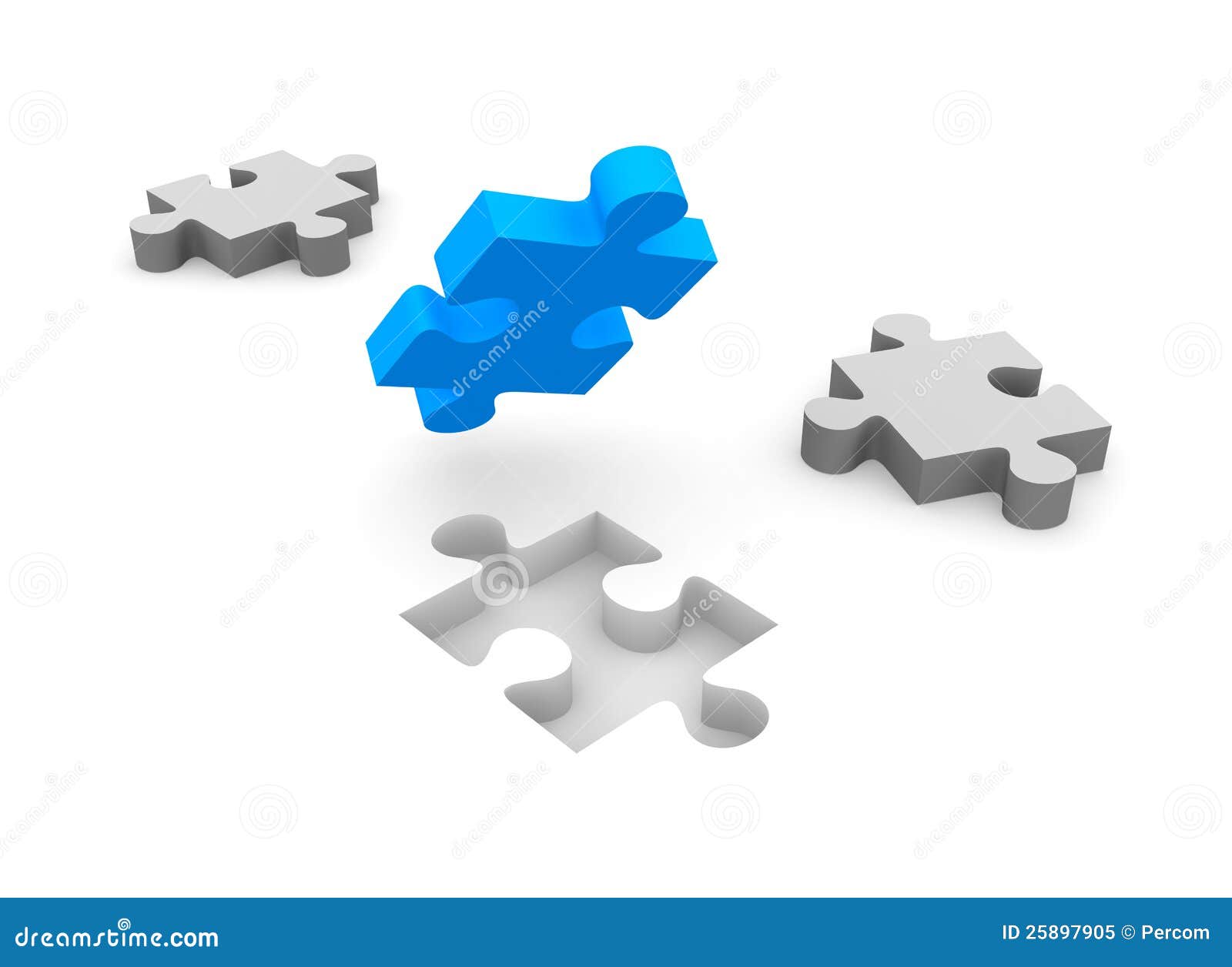 Jigsaw puzzle concept stock illustration. Illustration of concept ...